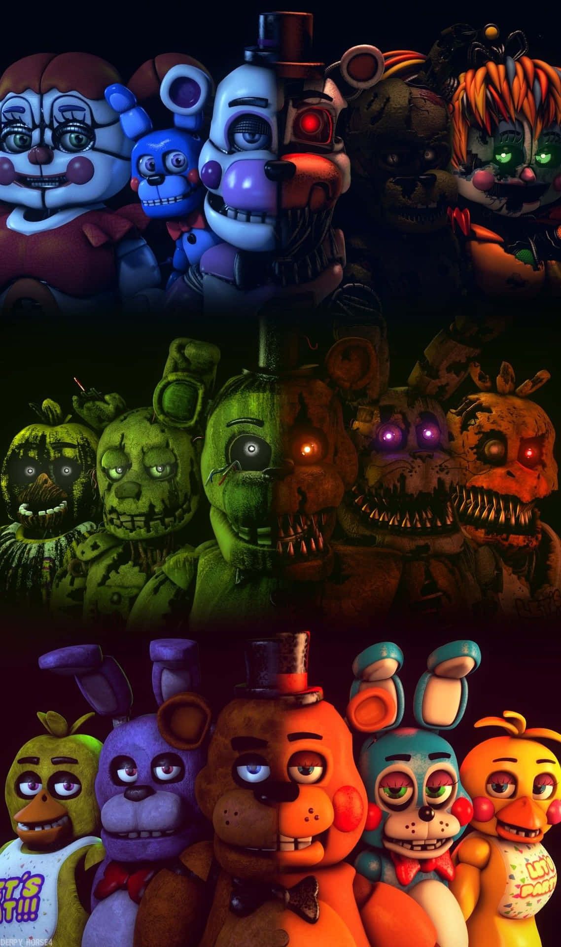 FNAF iPhone Wallpapers - Top Free FNAF iPhone Backgrounds - WallpaperAccess