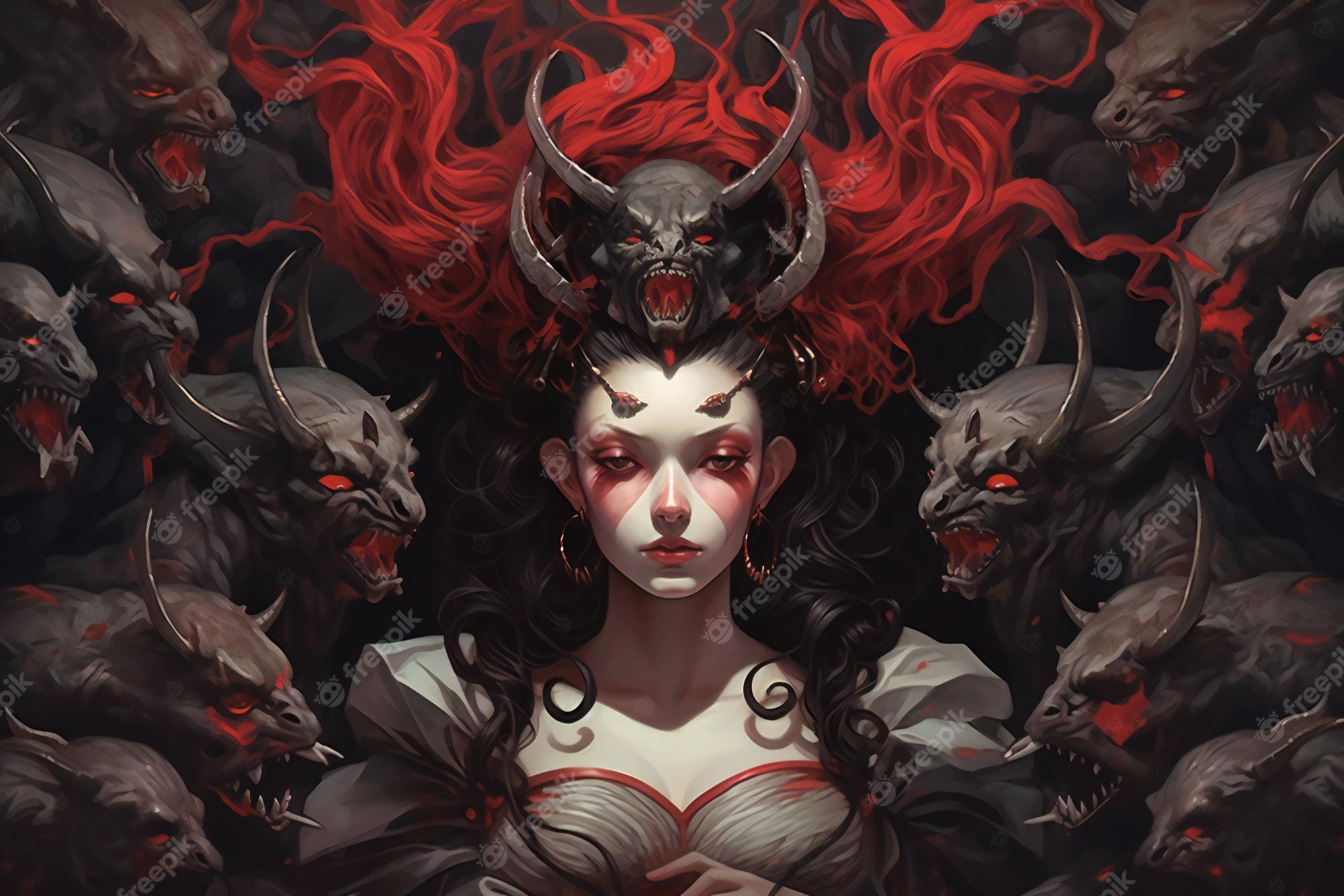 Female Demon Wallpapers - Top Free Female Demon Backgrounds ...