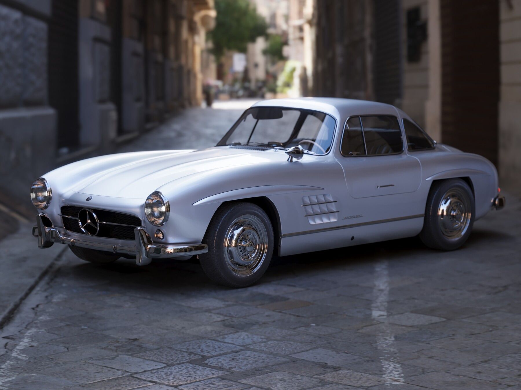 Mercedes Gullwing Wallpapers - Top Free Mercedes Gullwing Backgrounds ...
