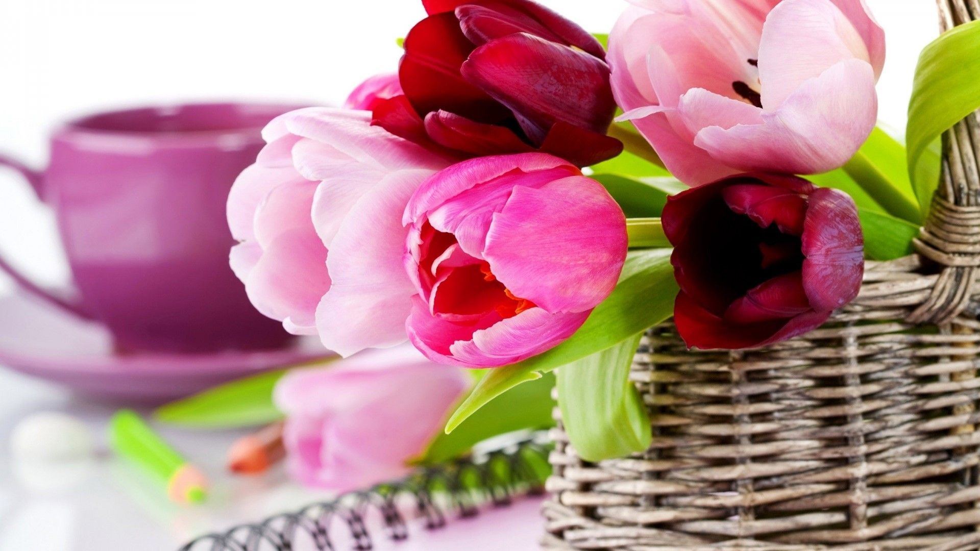 Flower Basket Wallpapers - Top Free Flower Basket Backgrounds ...