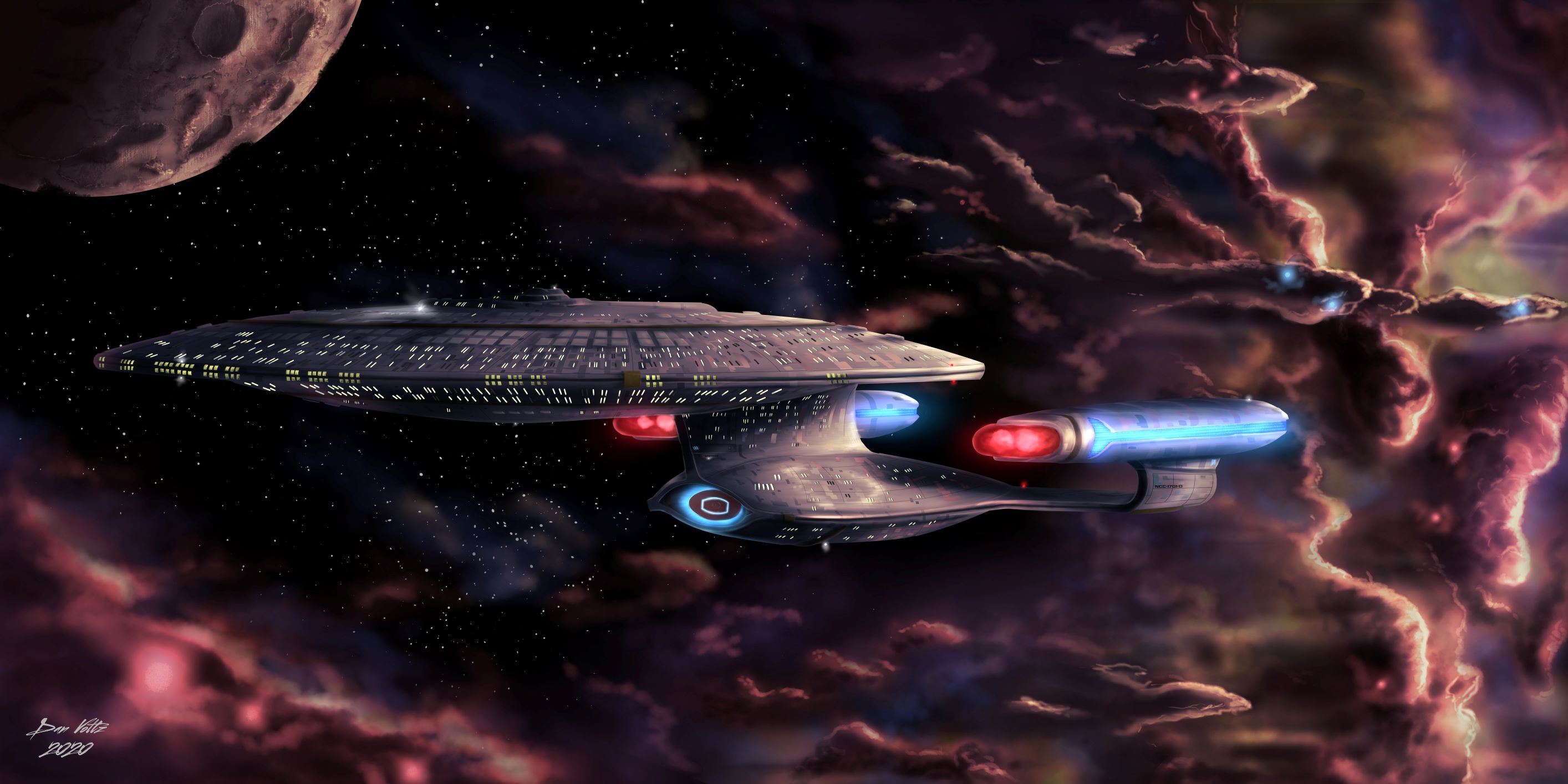 Enterprise NCC-1701-D Wallpapers - Top Free Enterprise NCC-1701-D Backgrounds - WallpaperAccess