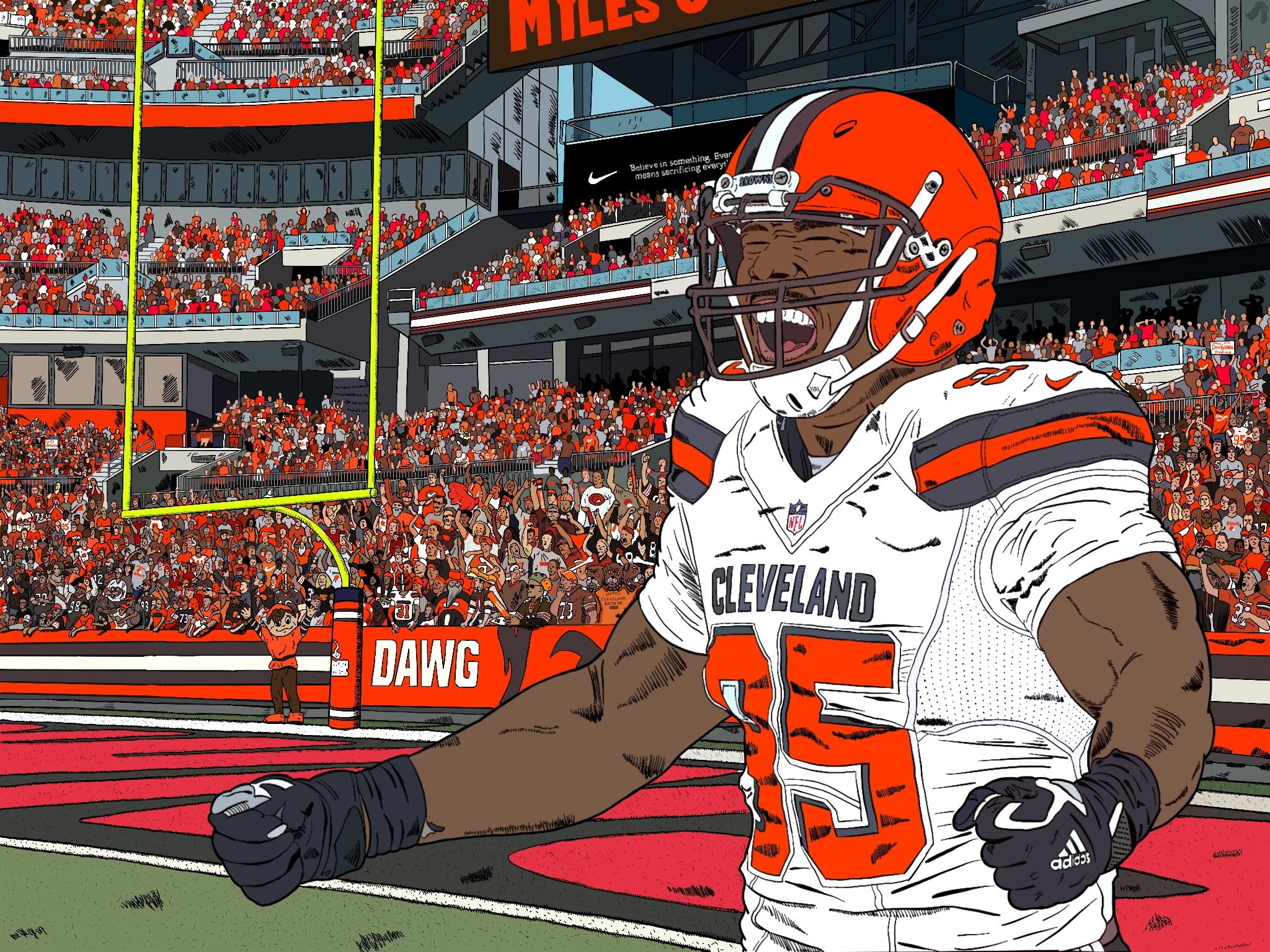 Myles Garrett Wallpapers - Top Free Myles Garrett Backgrounds ...