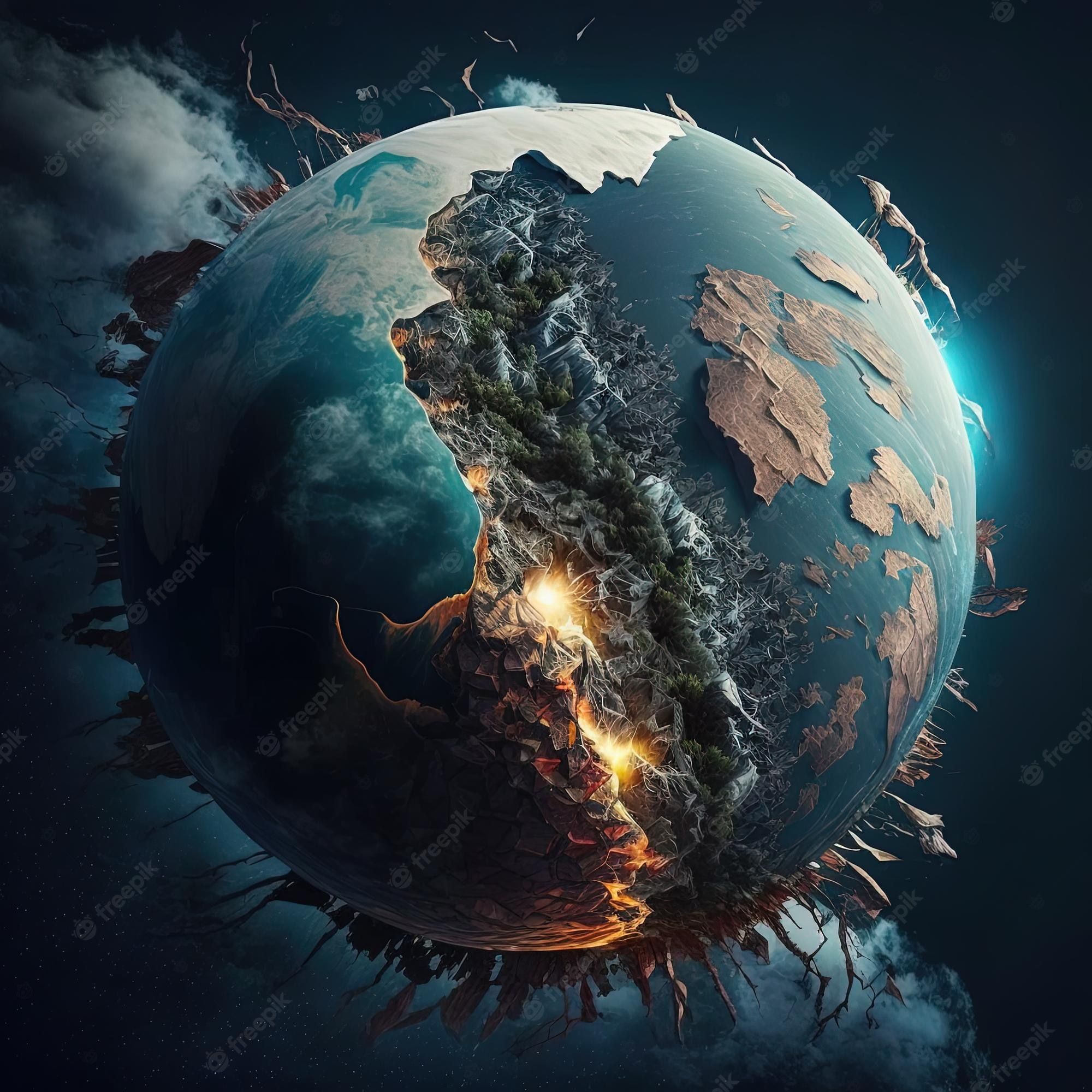 Earth Destroyed Wallpapers - Top Free Earth Destroyed Backgrounds - WallpaperAccess