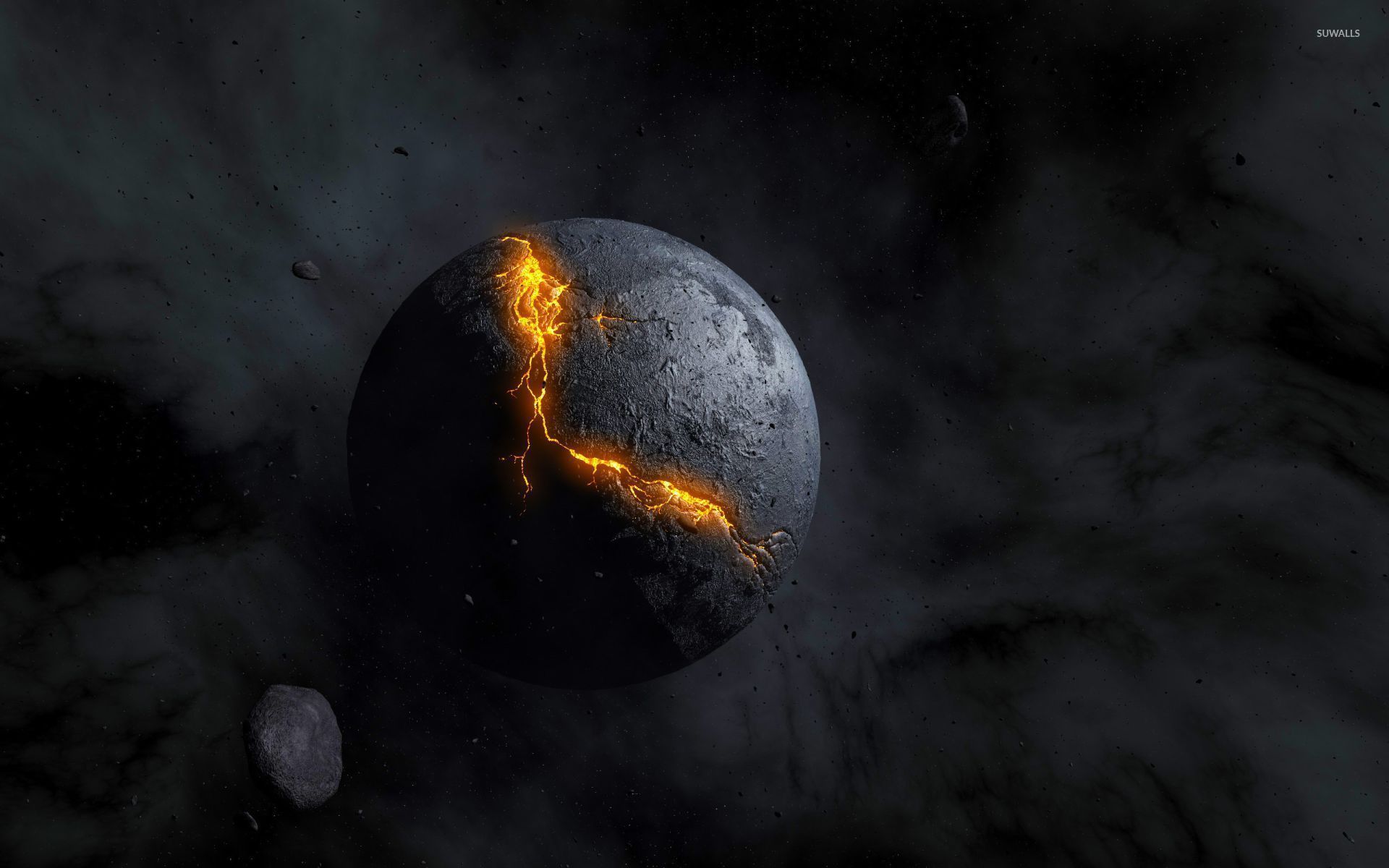 Destroyed Planet Wallpapers - Top Free Destroyed Planet Backgrounds ...