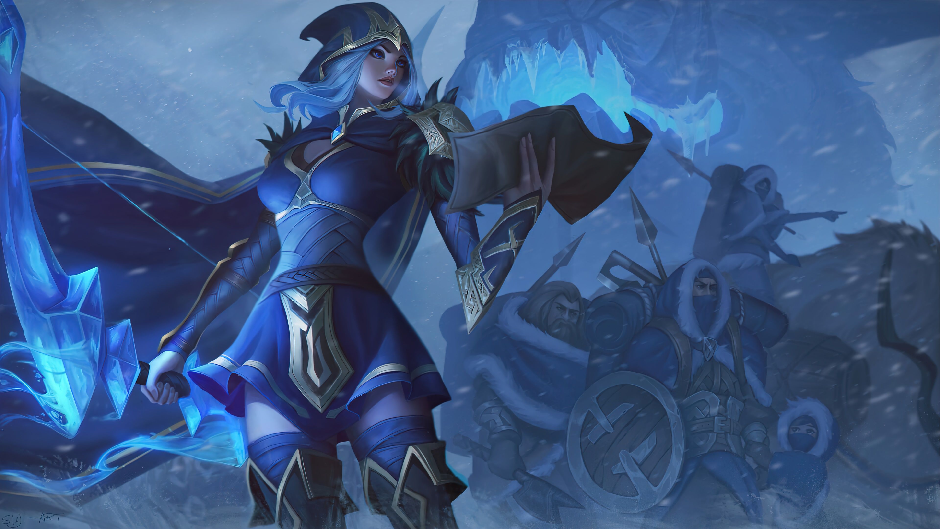 League of Legends Ashe Wallpapers - Top Free League of Legends Ashe Backgrounds - WallpaperAccess