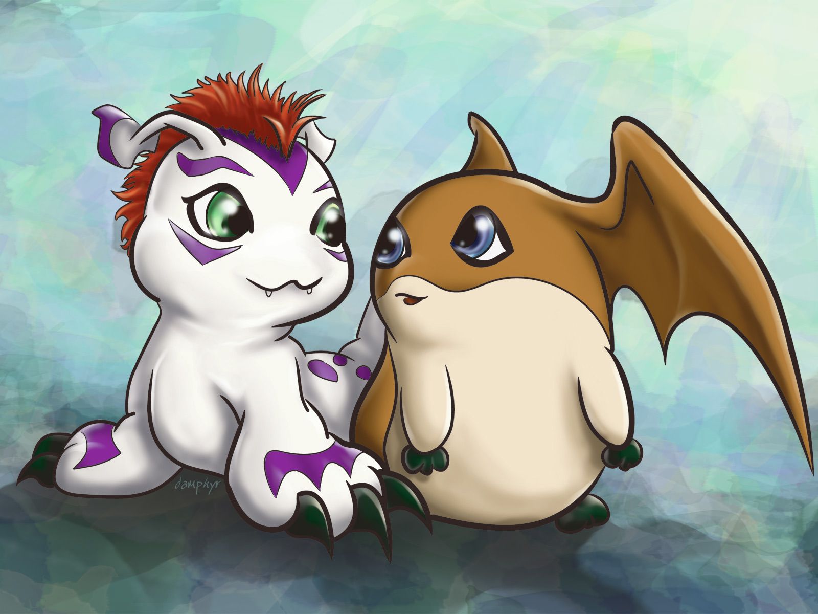 Patamon Wallpapers - Top Free Patamon Backgrounds - WallpaperAccess