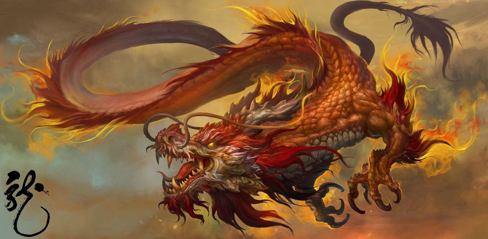 Chinese Dragon Art Wallpapers - Top Free Chinese Dragon Art Backgrounds ...
