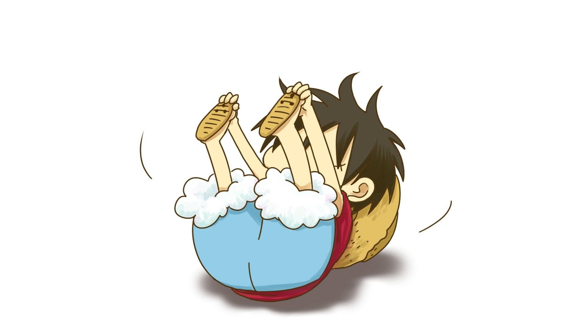 Baby Luffy Wallpapers - Top Free Baby Luffy Backgrounds - WallpaperAccess