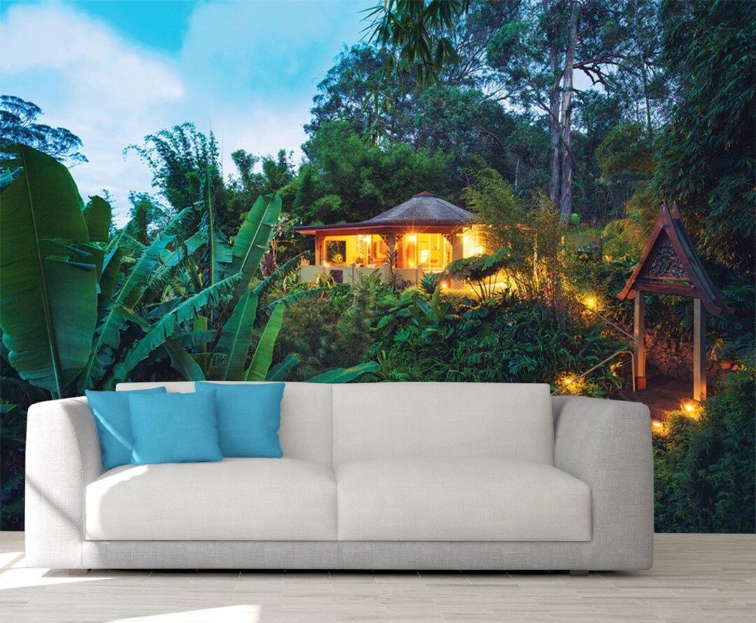 Jungle House Wallpapers - Top Free Jungle House Backgrounds - WallpaperAccess