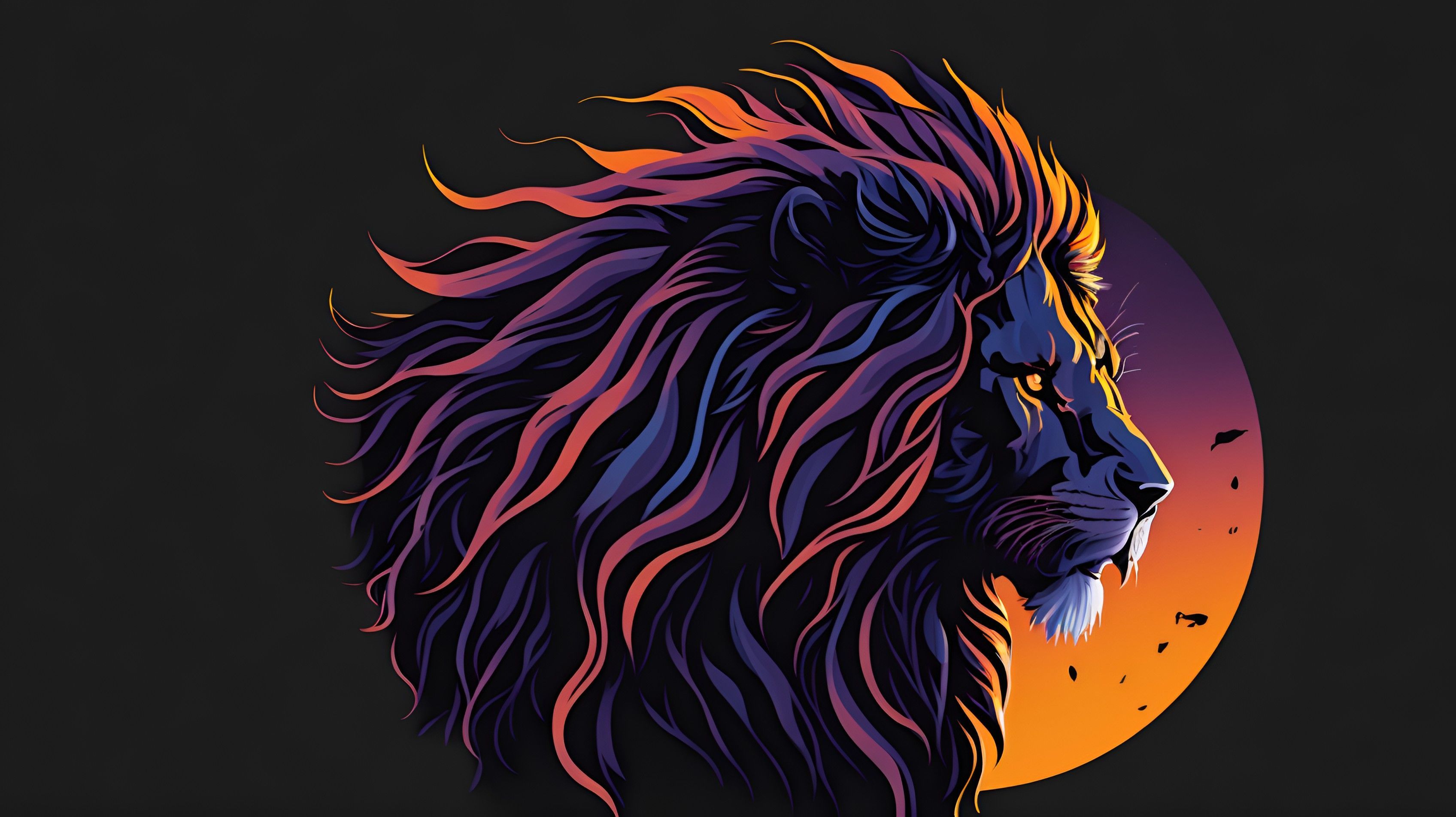 Lion Vector Wallpapers - Top Free Lion Vector Backgrounds - WallpaperAccess