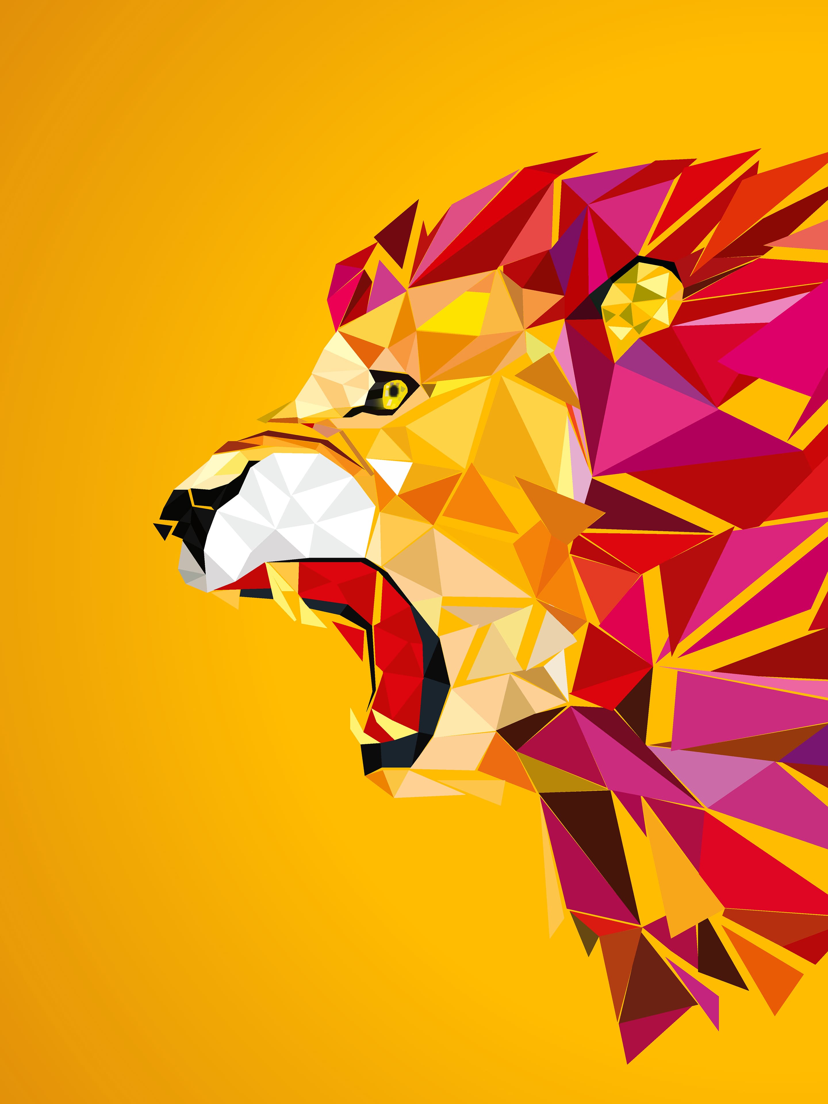 Lion Vector Wallpapers - Top Free Lion Vector Backgrounds - WallpaperAccess
