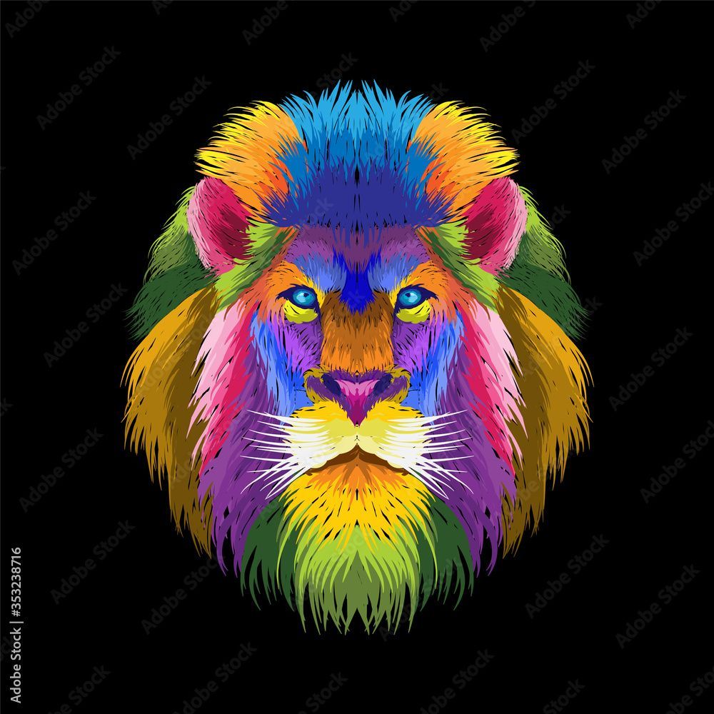 Lion Vector Wallpapers - Top Free Lion Vector Backgrounds - WallpaperAccess