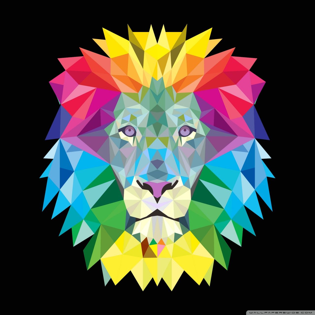 Lion Vector Wallpapers - Top Free Lion Vector Backgrounds - WallpaperAccess