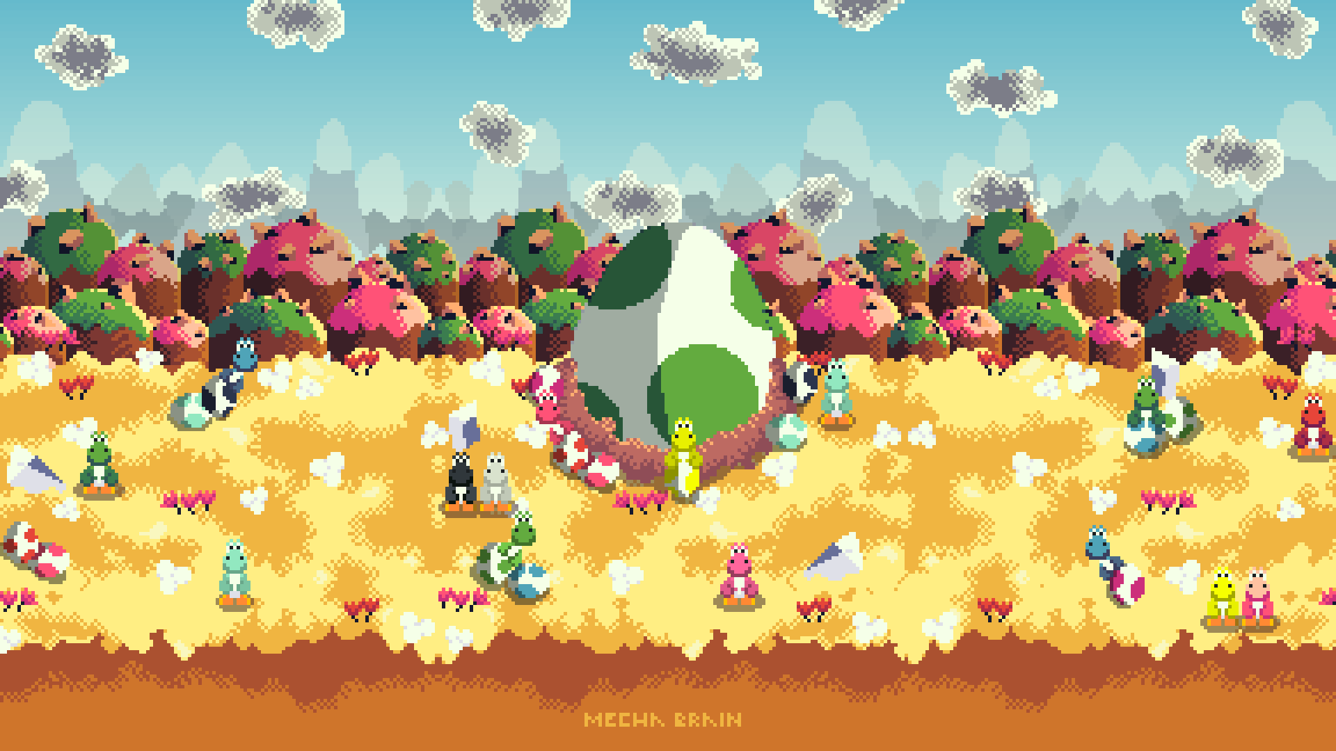 Yoshi's Island Wallpapers - Top Free Yoshi's Island Backgrounds ...