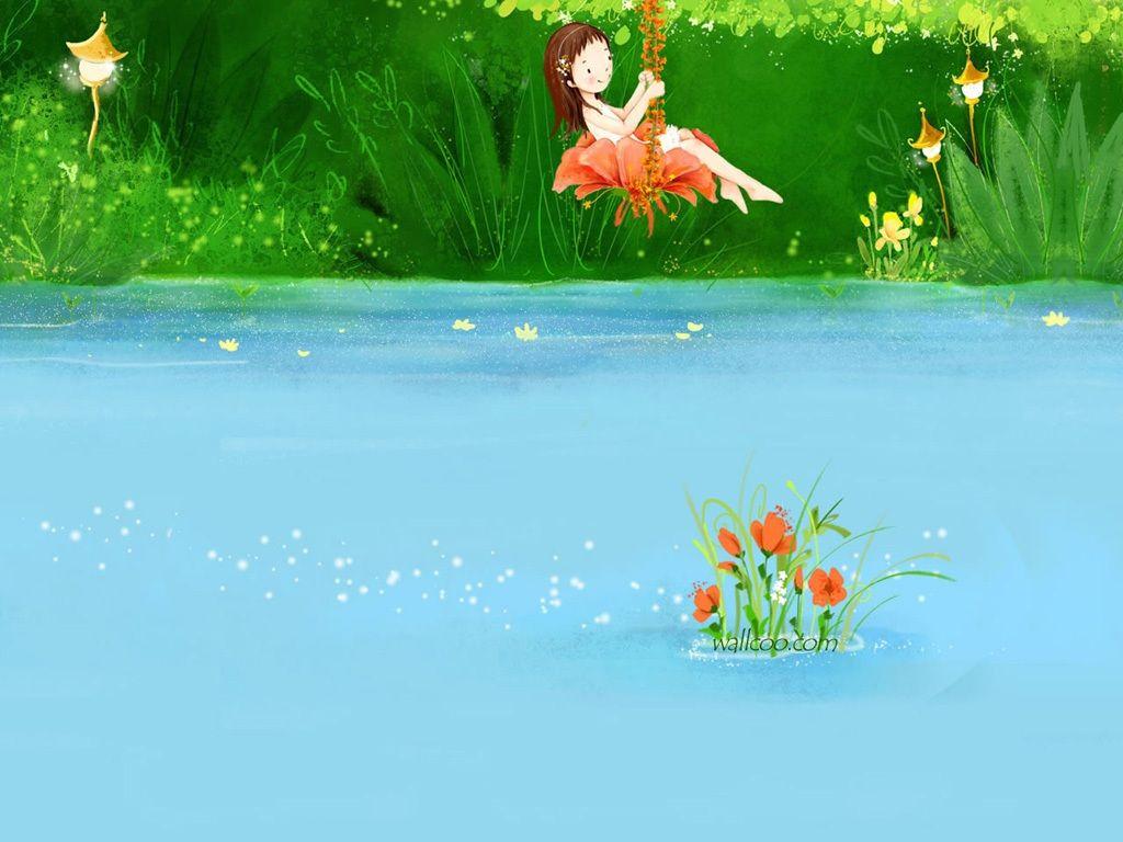 Cute Summer Cartoon Wallpapers - Top Free Cute Summer Cartoon ...