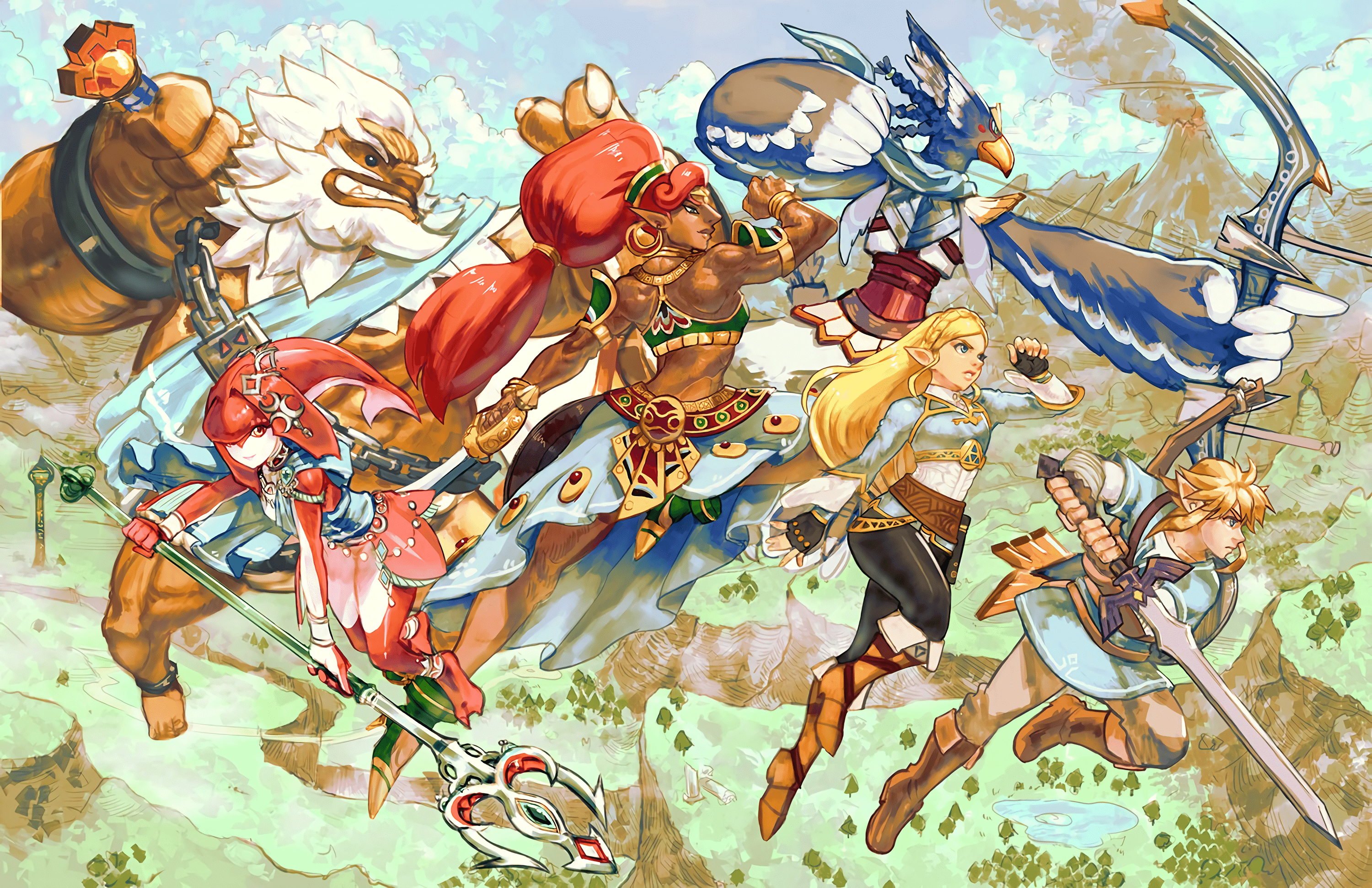 Urbosa Wallpapers - Top Free Urbosa Backgrounds - WallpaperAccess