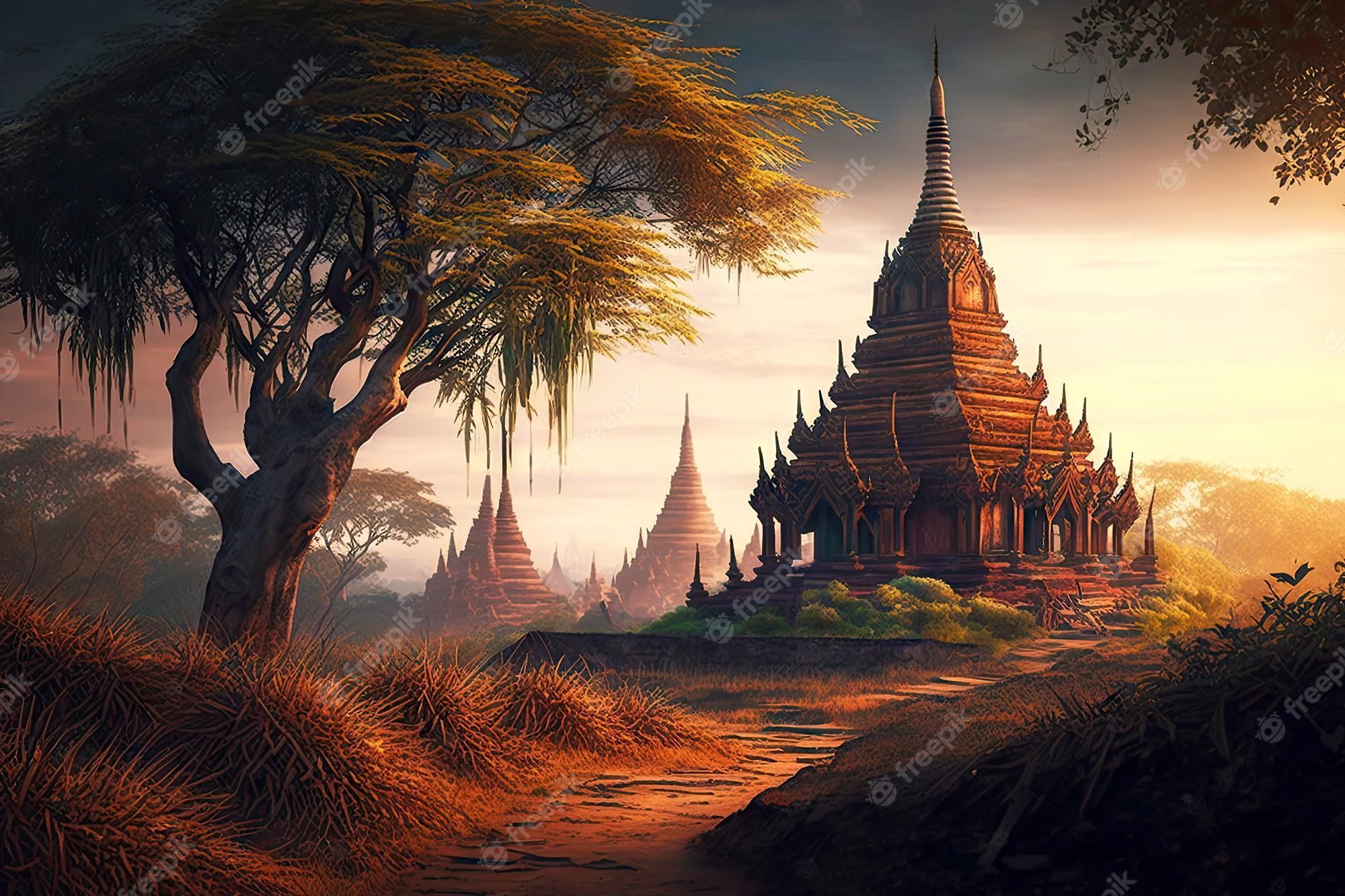 Old Temple Wallpapers - Top Free Old Temple Backgrounds - WallpaperAccess