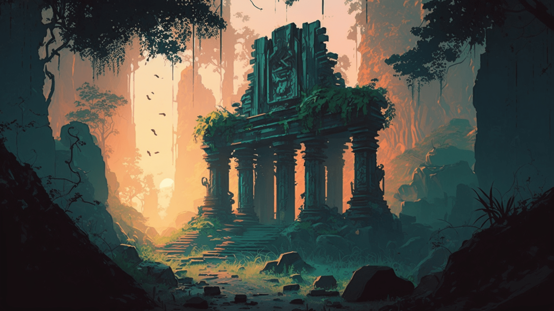 Old Temple Wallpapers - Top Free Old Temple Backgrounds - WallpaperAccess