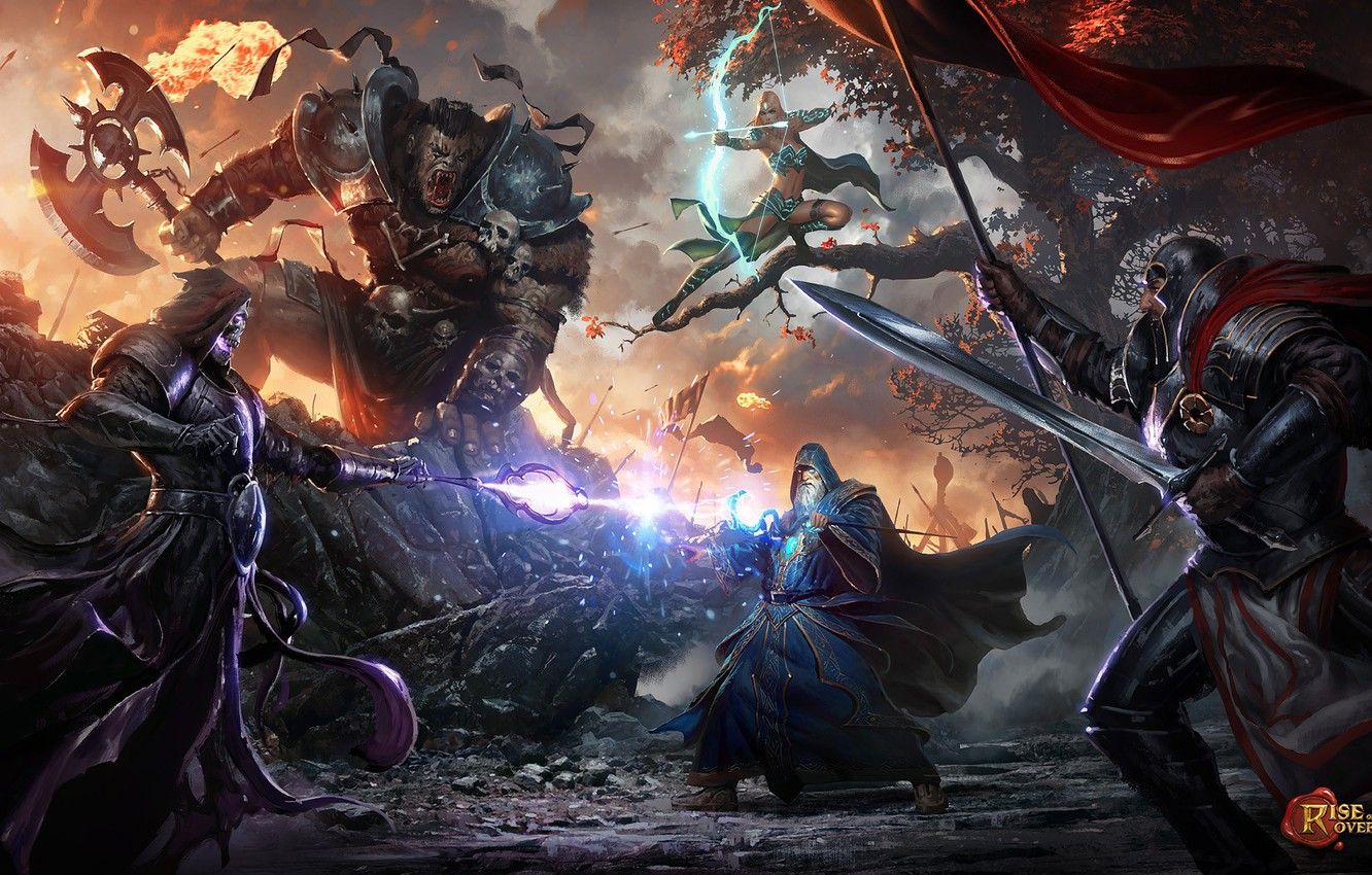 Fantasy Battle Wallpapers - Top Free Fantasy Battle Backgrounds ...