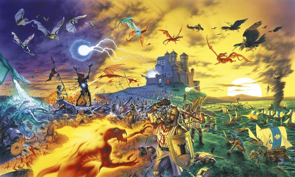 Fantasy Battle Wallpapers - Top Free Fantasy Battle Backgrounds ...