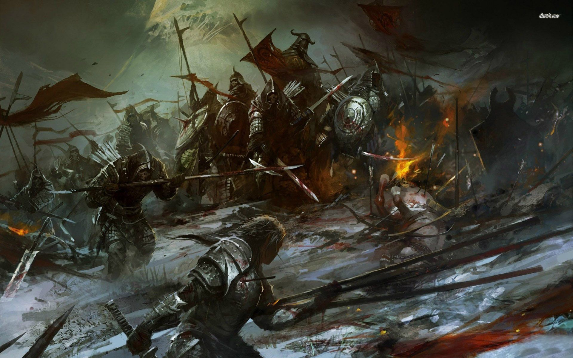 Fantasy Battle Wallpapers - Top Free Fantasy Battle Backgrounds ...