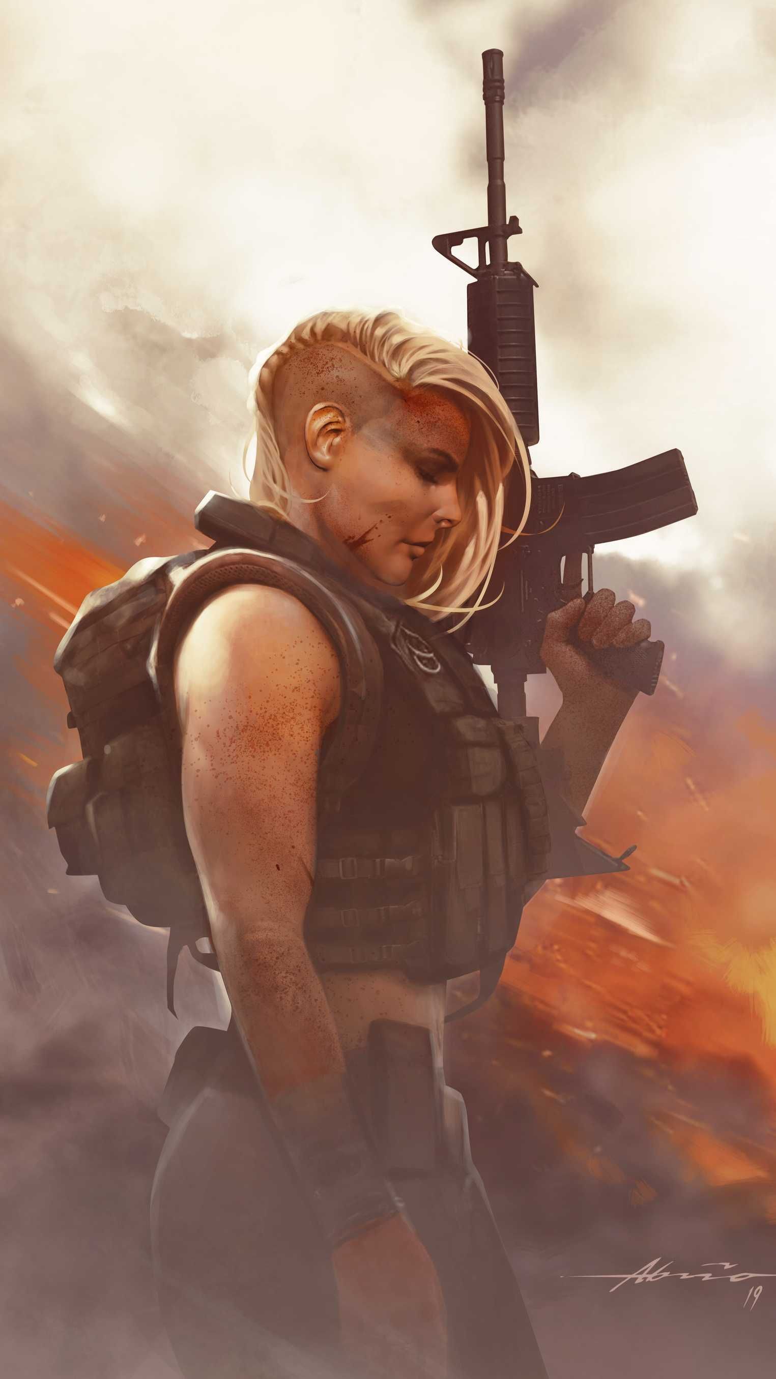 Girl Soldier Wallpapers - Top Free Girl Soldier Backgrounds ...