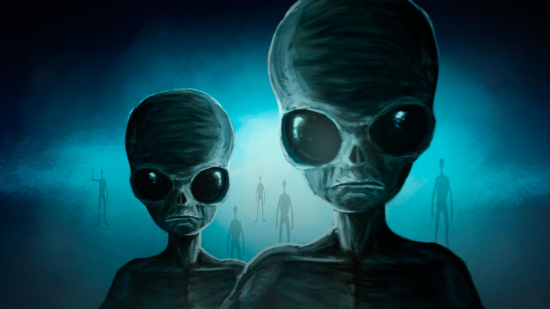 Grey Alien Wallpapers - Top Free Grey Alien Backgrounds - WallpaperAccess