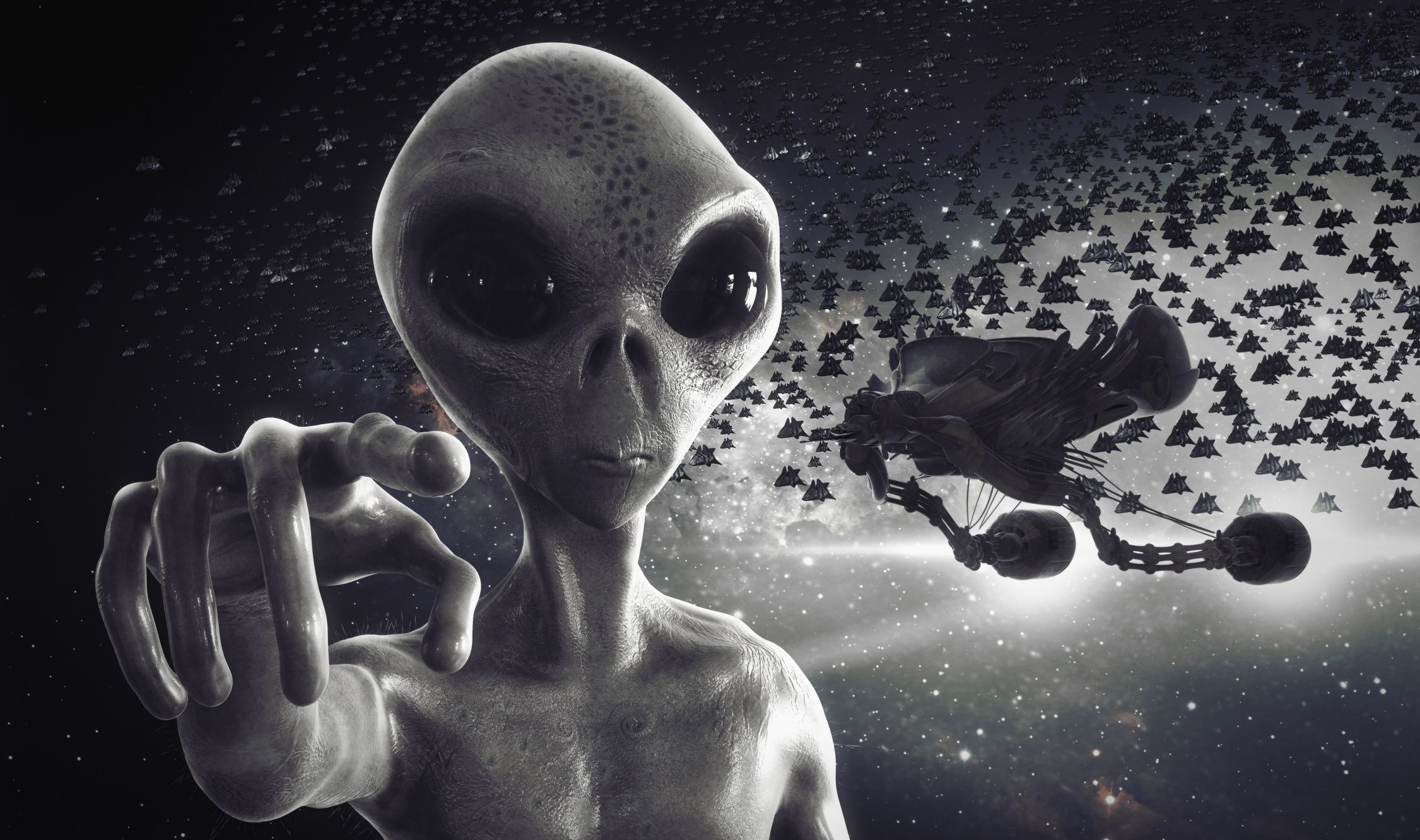 Grey Alien Wallpapers - Top Free Grey Alien Backgrounds - WallpaperAccess