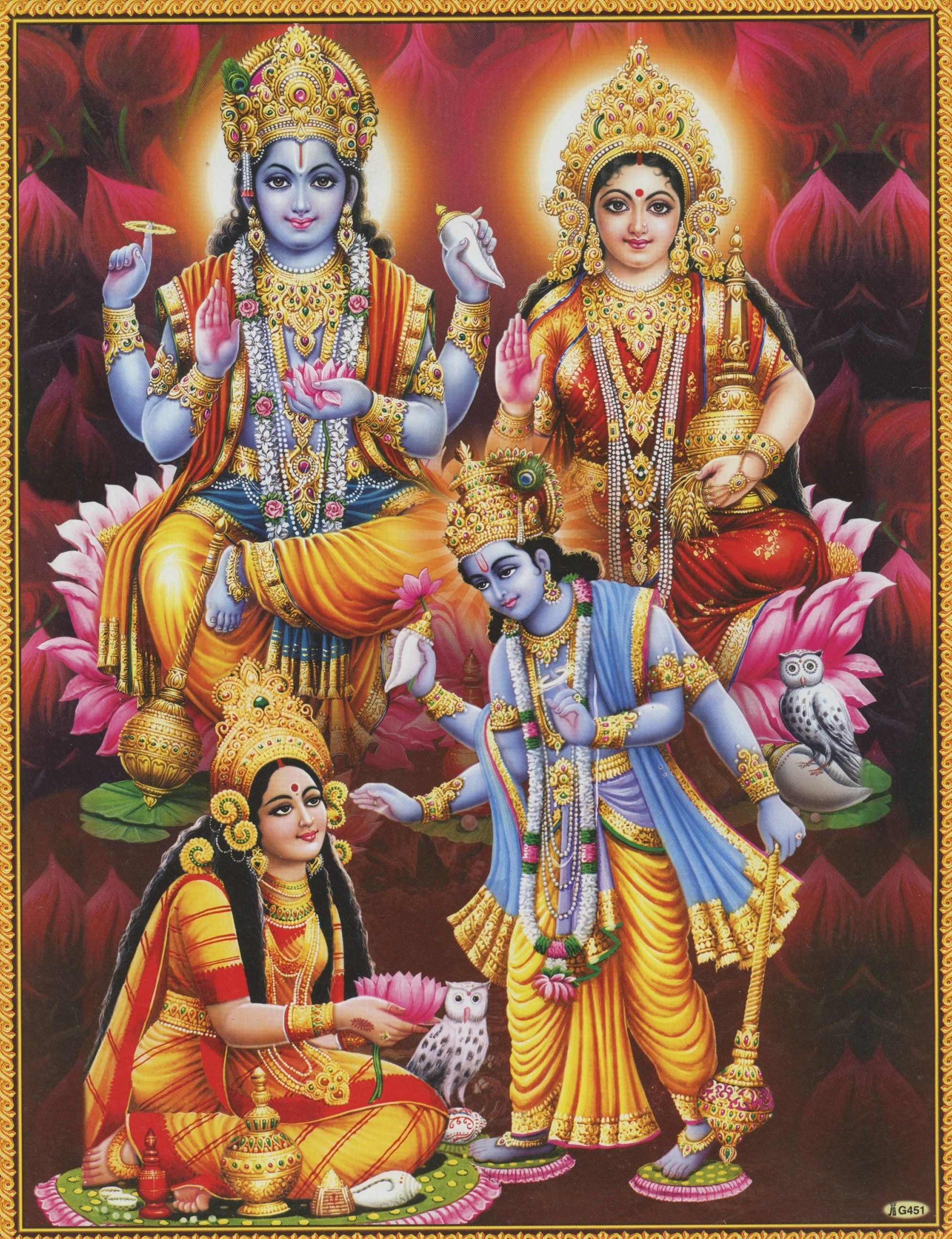 Vishnu Lakshmi Wallpapers - Top Free Vishnu Lakshmi Backgrounds - WallpaperAccess