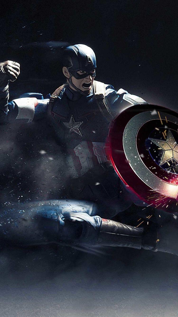 Captain America Mobile Wallpapers - Top Free Captain America Mobile ...