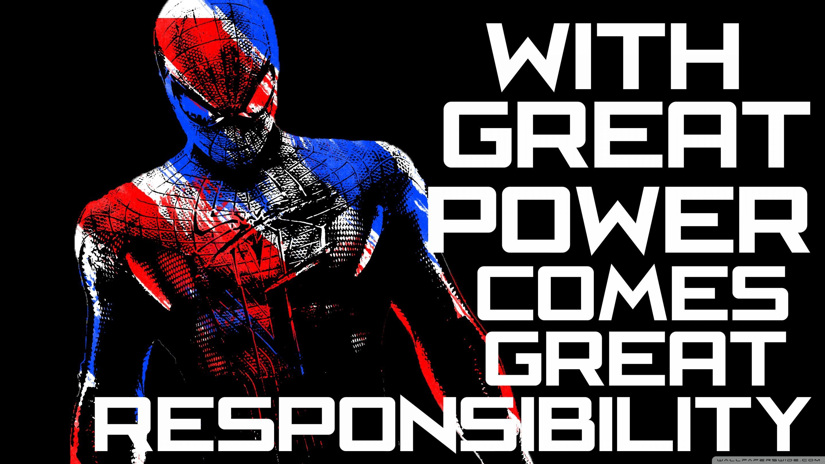 Wallpaper Spiderman Quotes Andrew Garfield Quotes, Spiderman By
