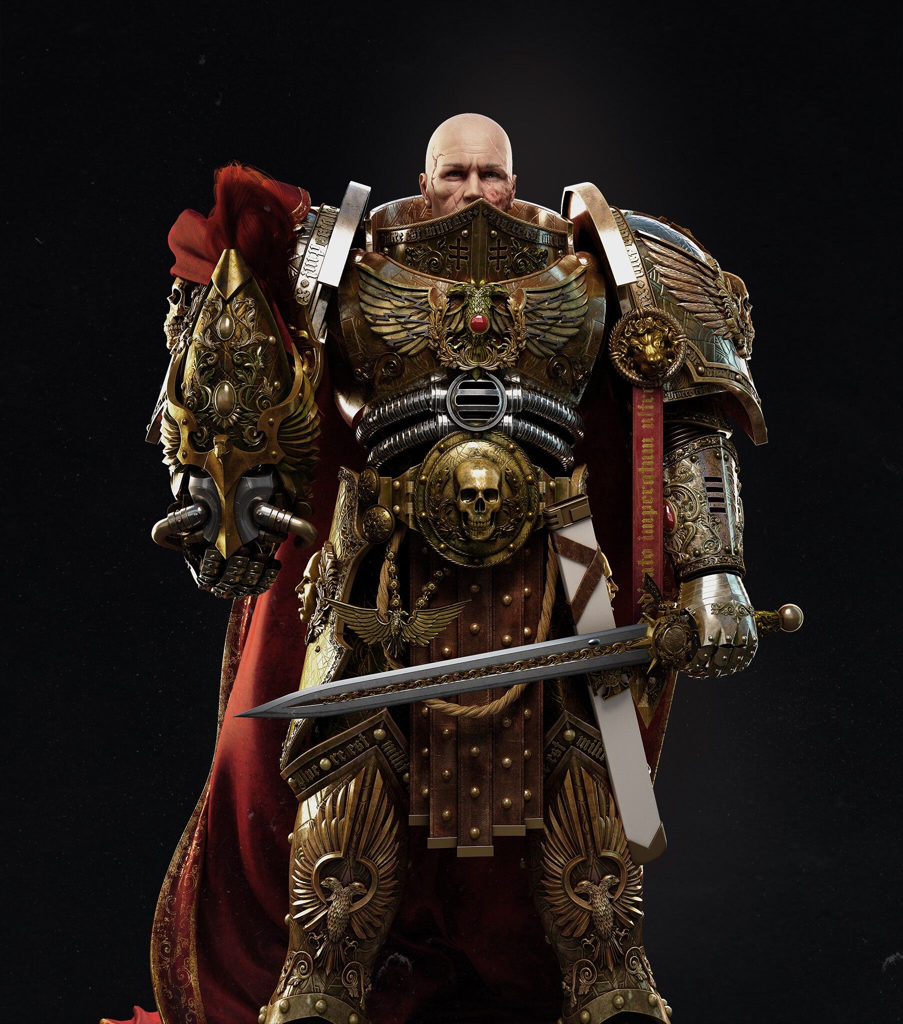 Adeptus Custodes Wallpapers - Top Free Adeptus Custodes Backgrounds ...