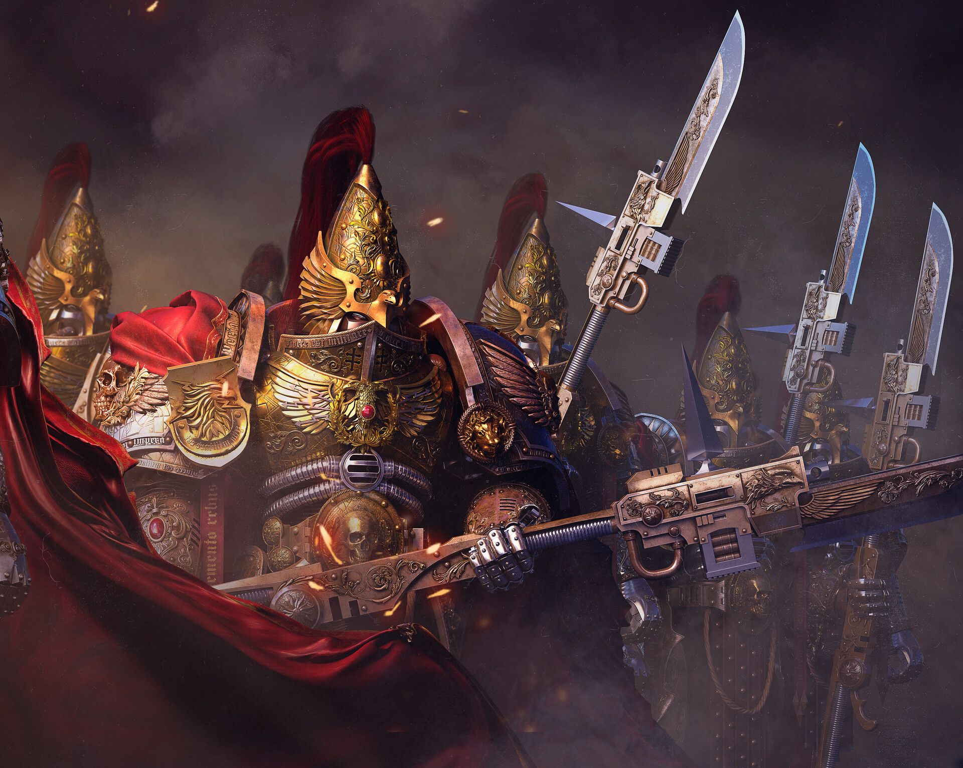 Adeptus Custodes Wallpapers - Top Free Adeptus Custodes Backgrounds ...