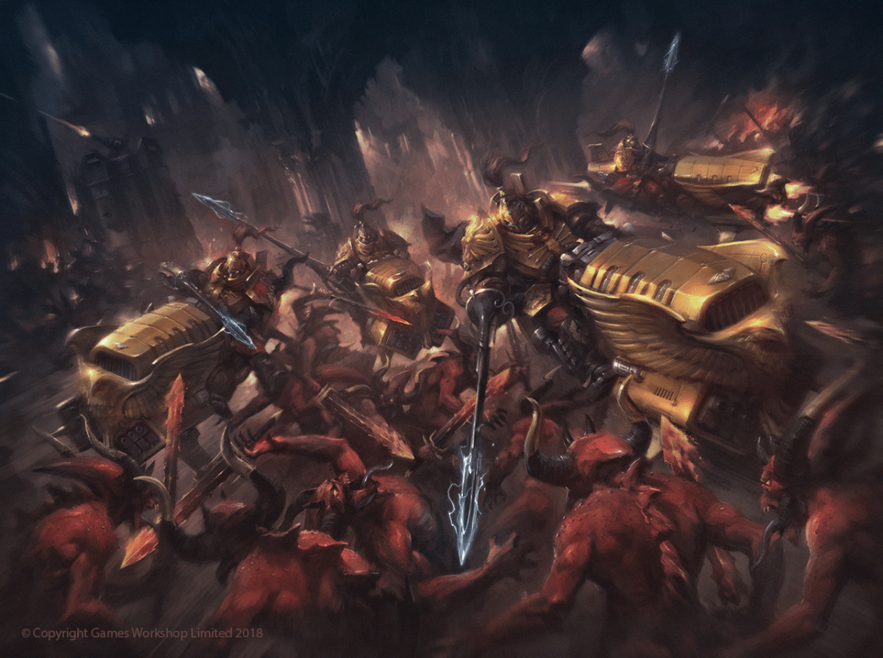 Adeptus Custodes Wallpapers - Top Free Adeptus Custodes Backgrounds ...