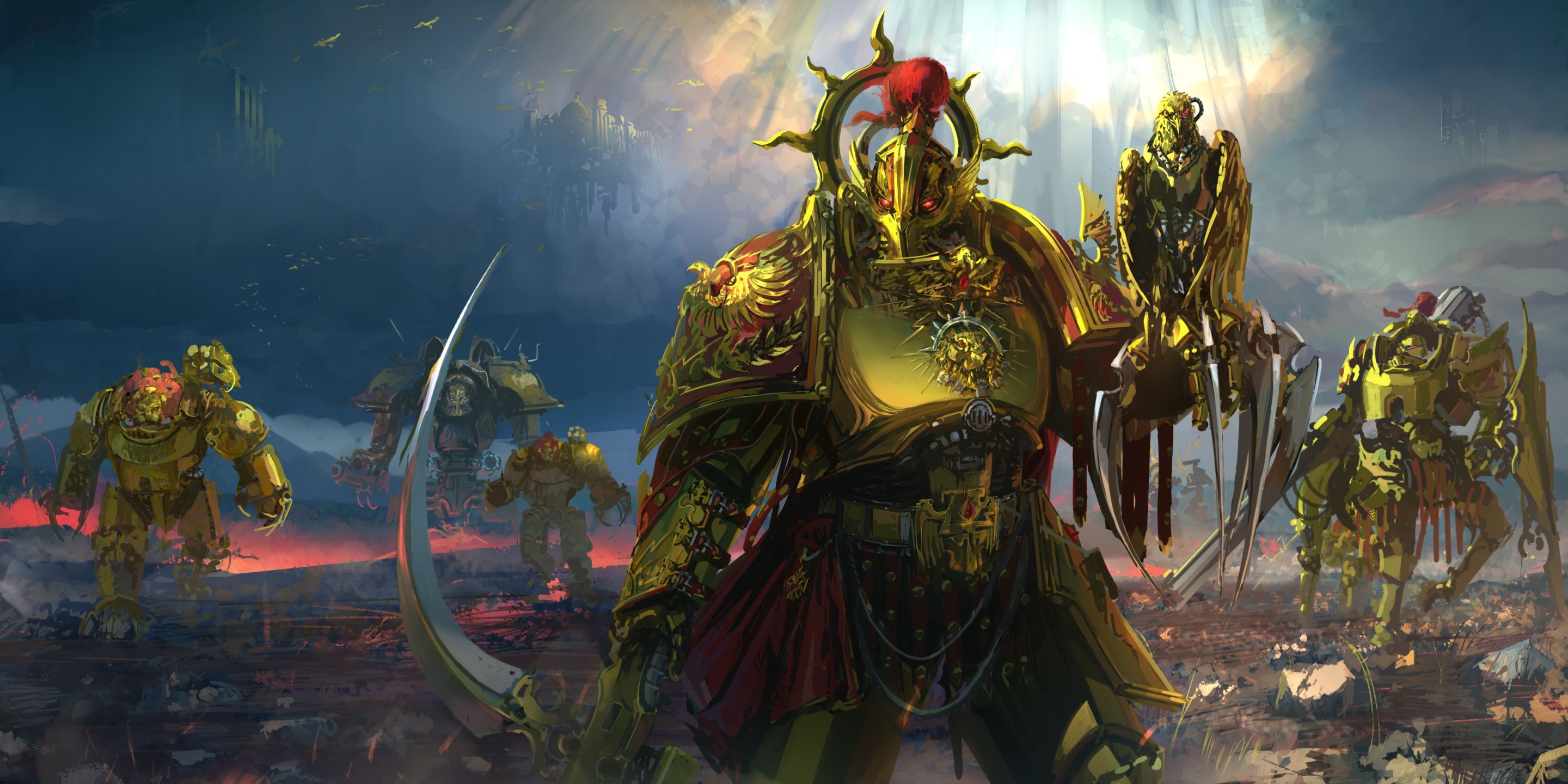 Adeptus Custodes Wallpapers - Top Free Adeptus Custodes Backgrounds ...