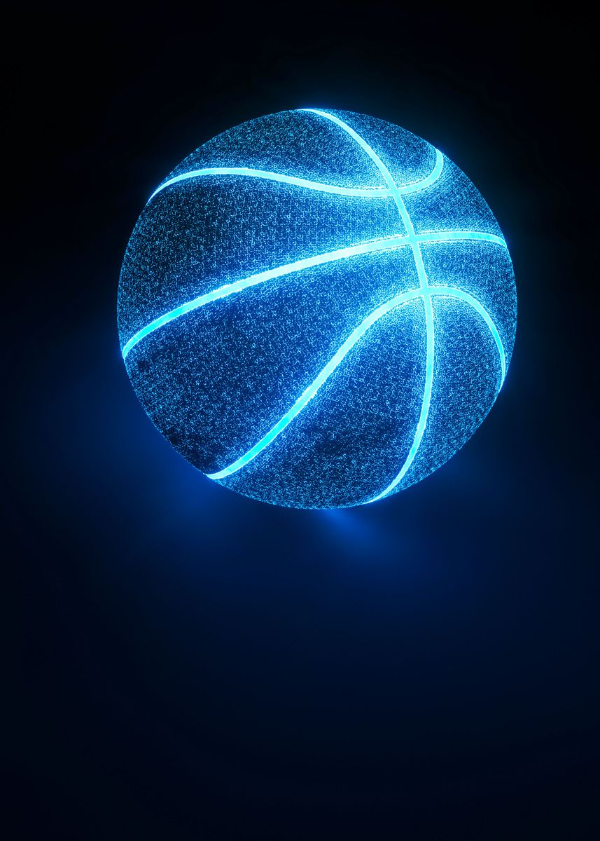Basketball Blue Neon Wallpapers - Top Free Basketball Blue Neon ...