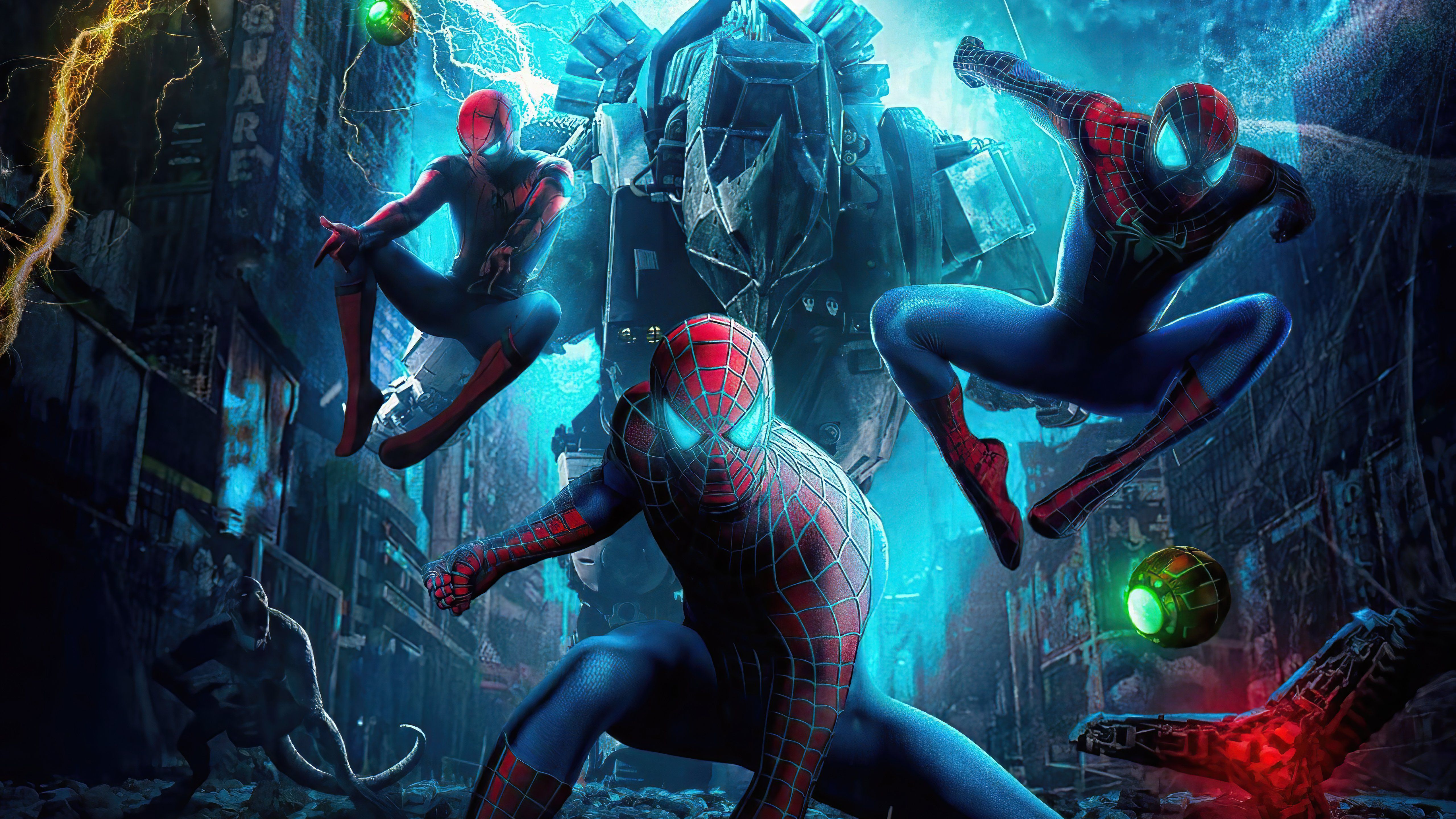 Three Spider Man Wallpapers - Top Free Three Spider Man Backgrounds ...