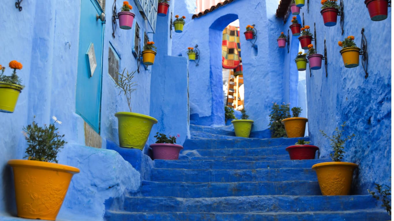 Chefchaouen Wallpapers - Top Free Chefchaouen Backgrounds - WallpaperAccess