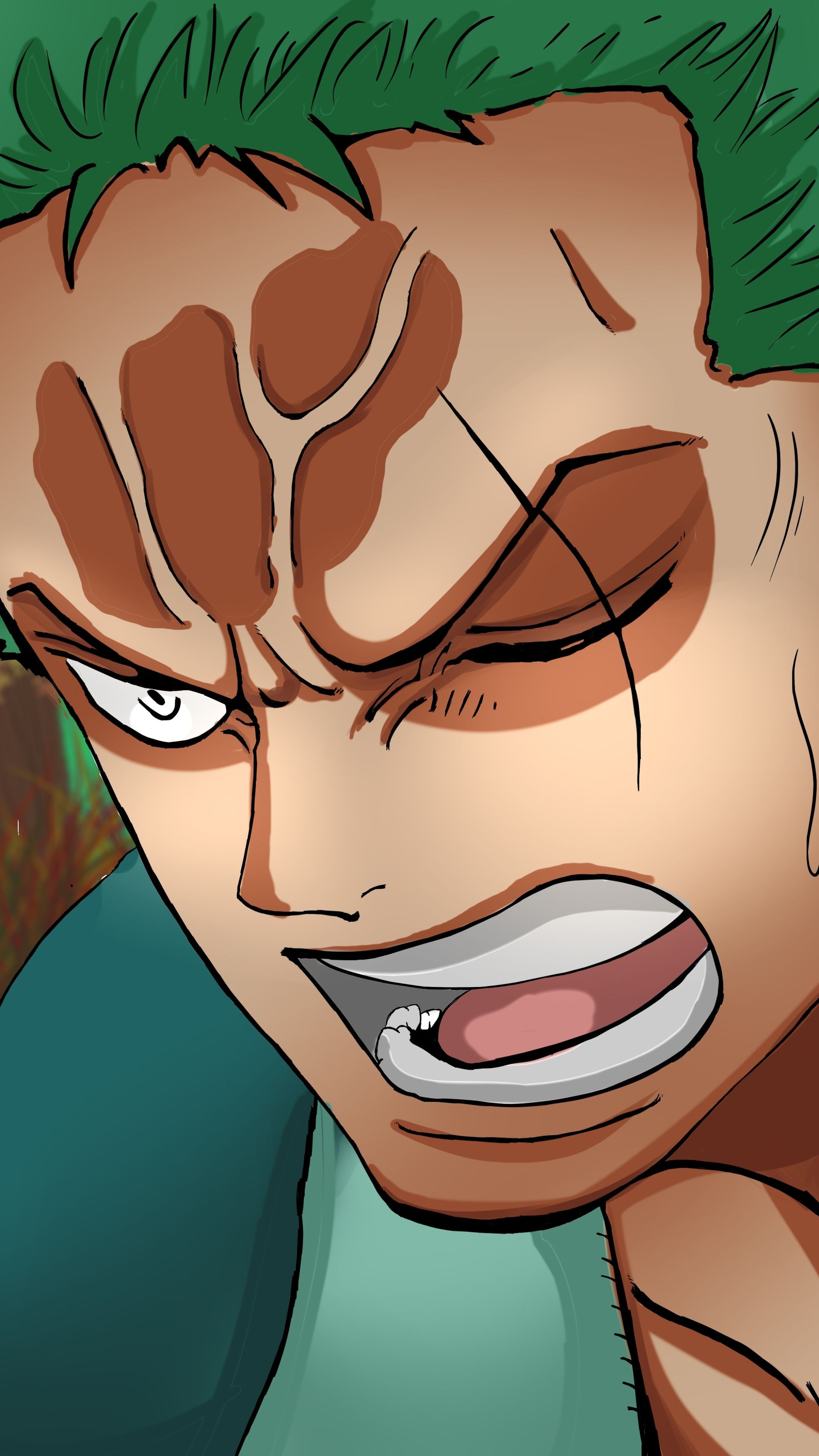 Zoro Face Wallpapers - Top Free Zoro Face Backgrounds - WallpaperAccess