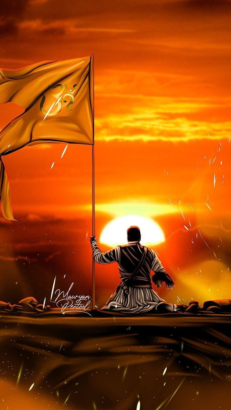 Hindu Flag Wallpapers - Top Free Hindu Flag Backgrounds - WallpaperAccess