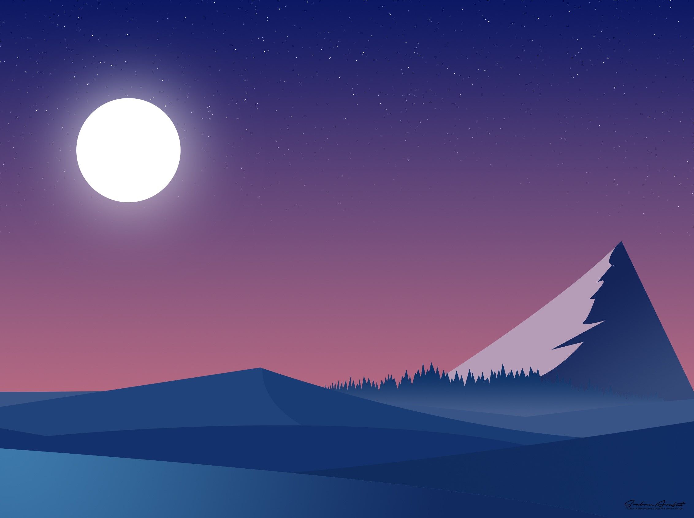 Mountain Minimalist Wallpapers - Top Free Mountain Minimalist ...