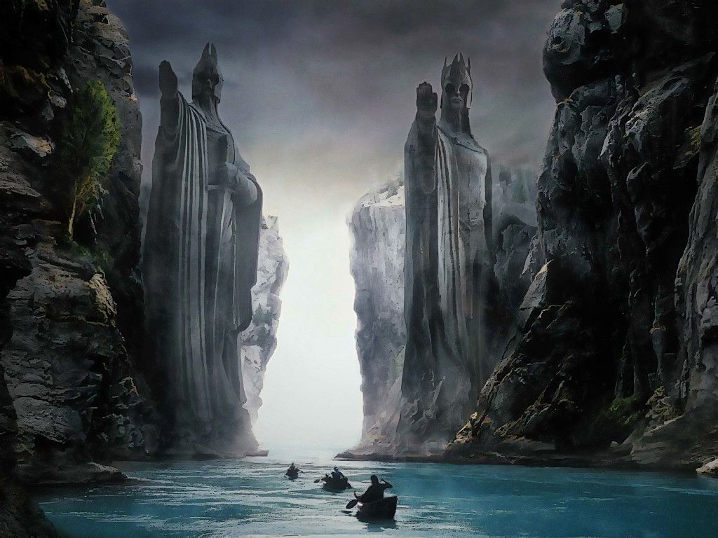 Argonath Wallpapers - Top Free Argonath Backgrounds - WallpaperAccess