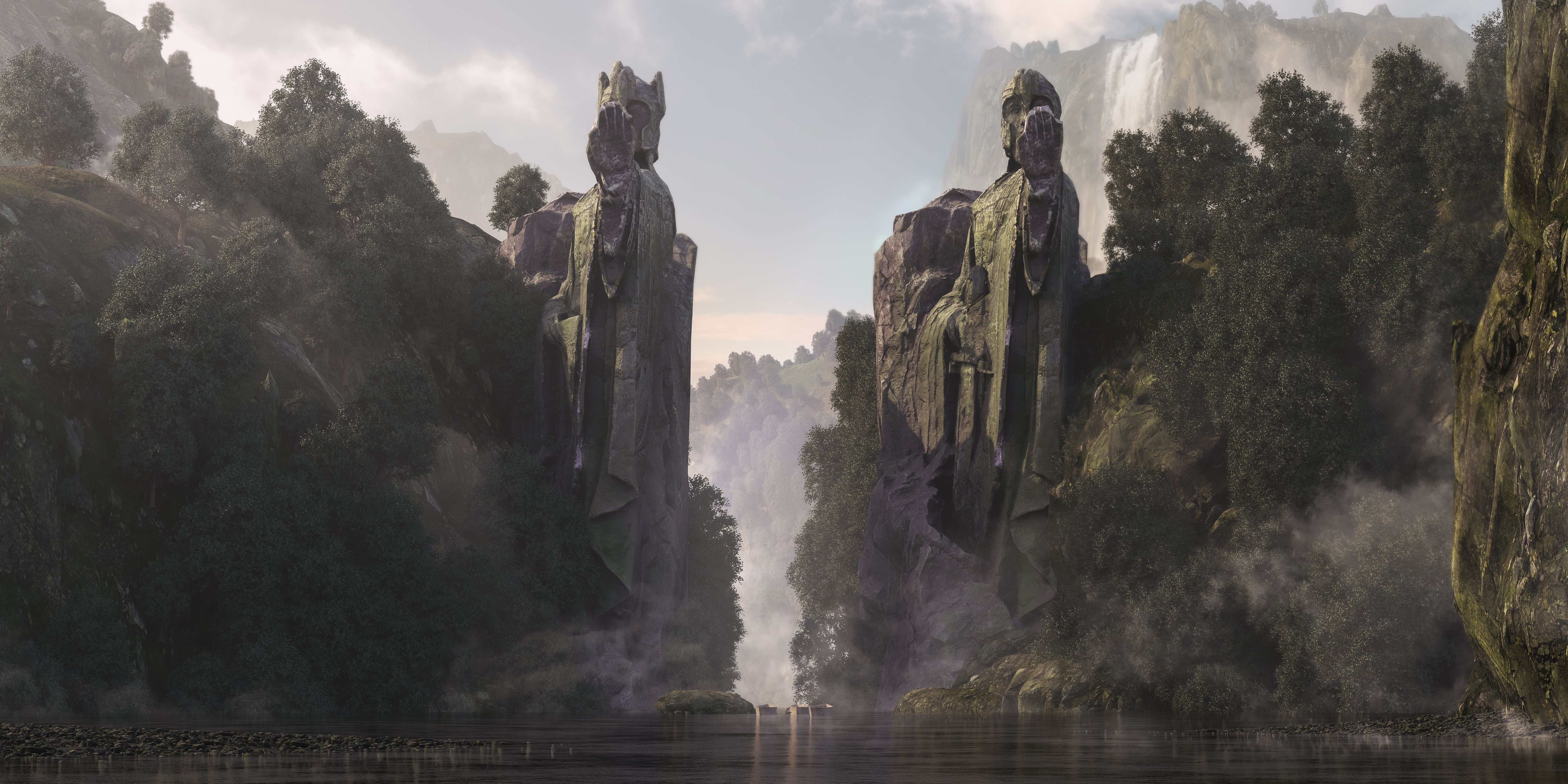 Argonath Wallpapers - Top Free Argonath Backgrounds - WallpaperAccess