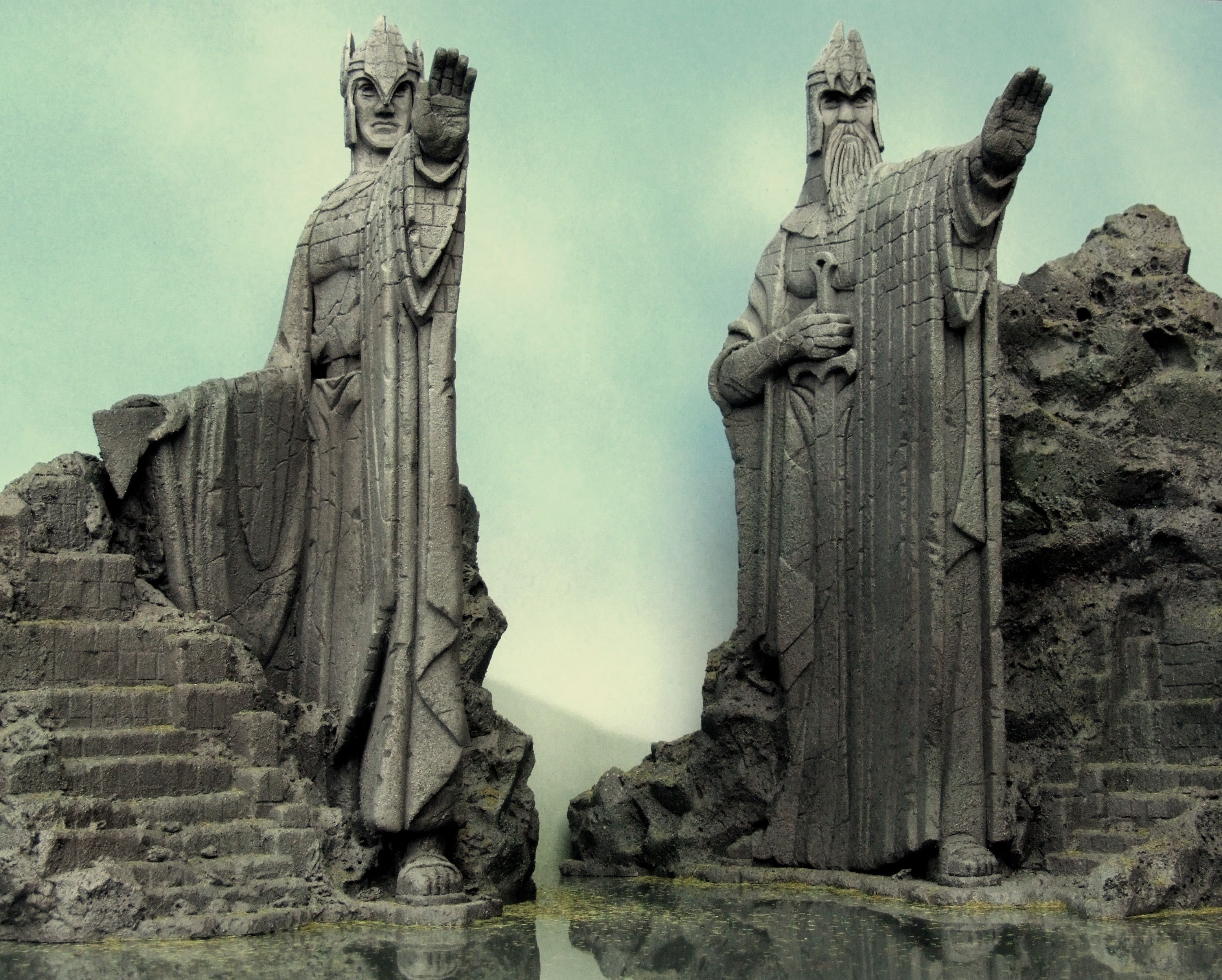Argonath Wallpapers - Top Free Argonath Backgrounds - WallpaperAccess