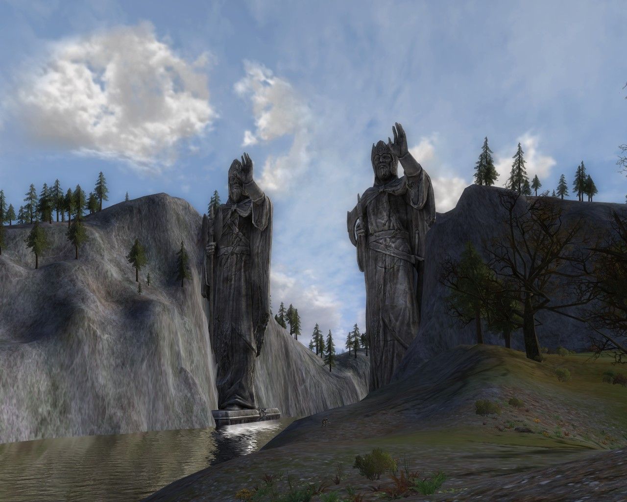 Argonath Wallpapers - Top Free Argonath Backgrounds - WallpaperAccess