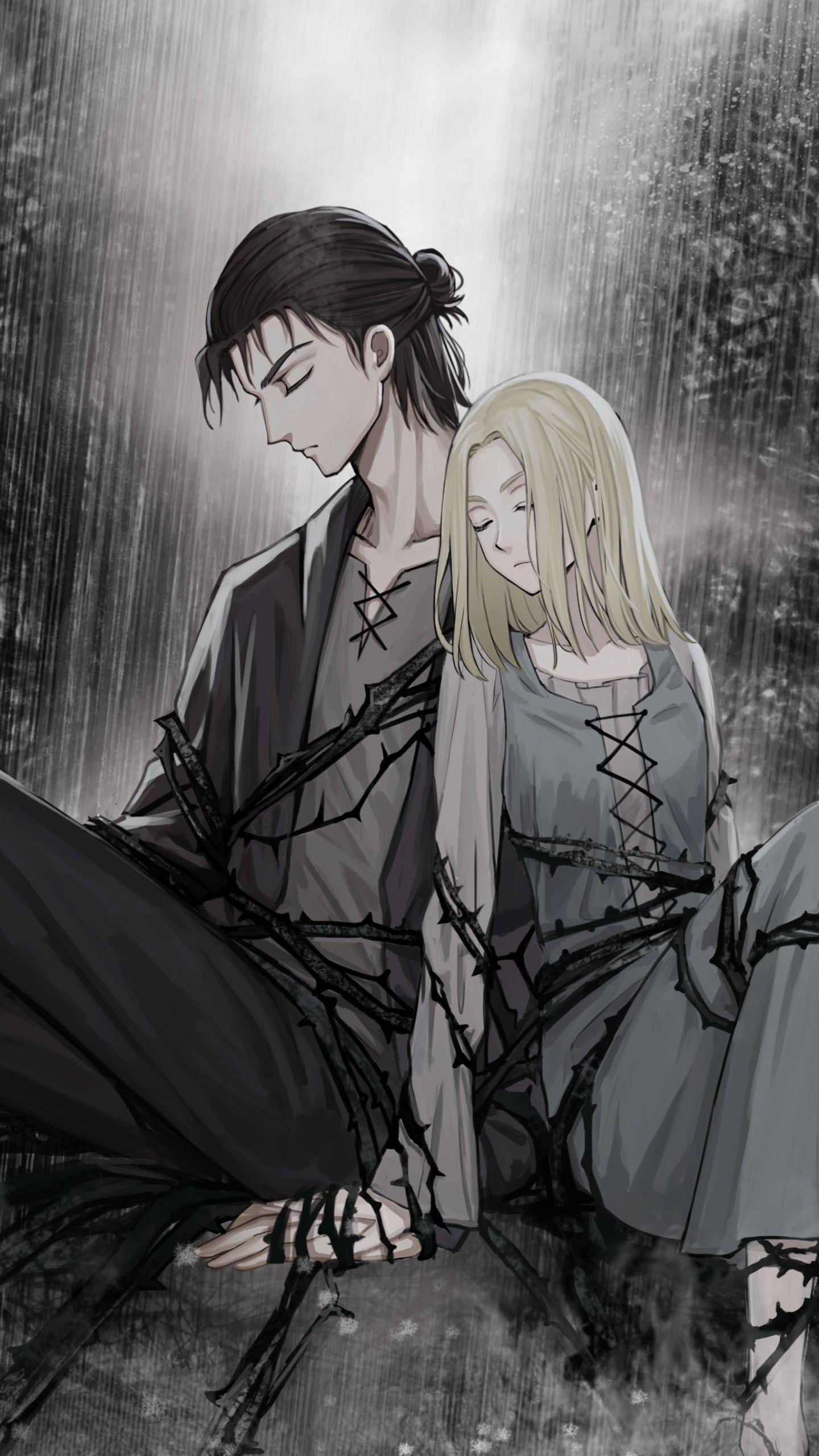 Eren Long Hair Wallpapers - Top Free Eren Long Hair Backgrounds ...