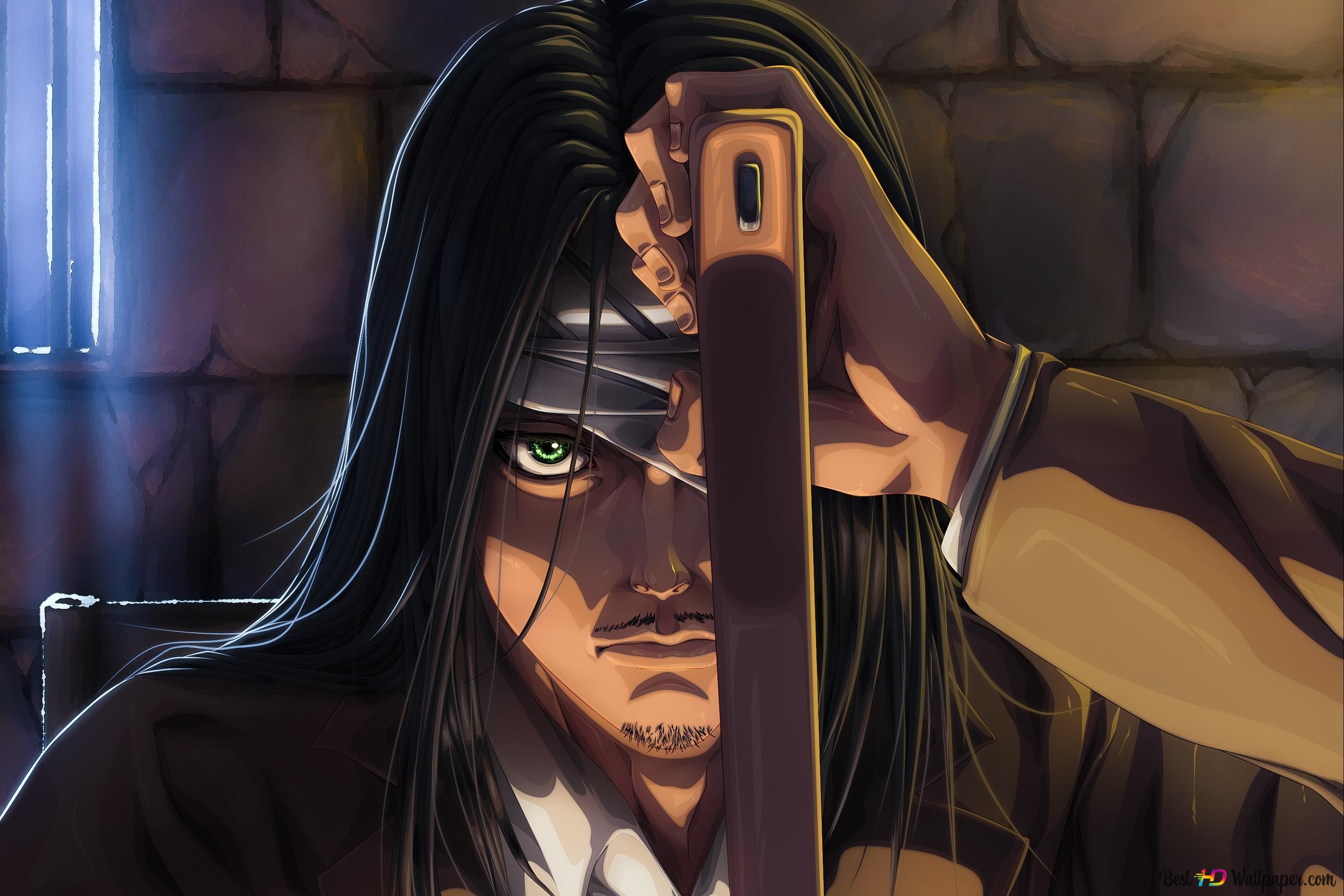 Eren Long Hair Wallpapers - Top Free Eren Long Hair Backgrounds ...
