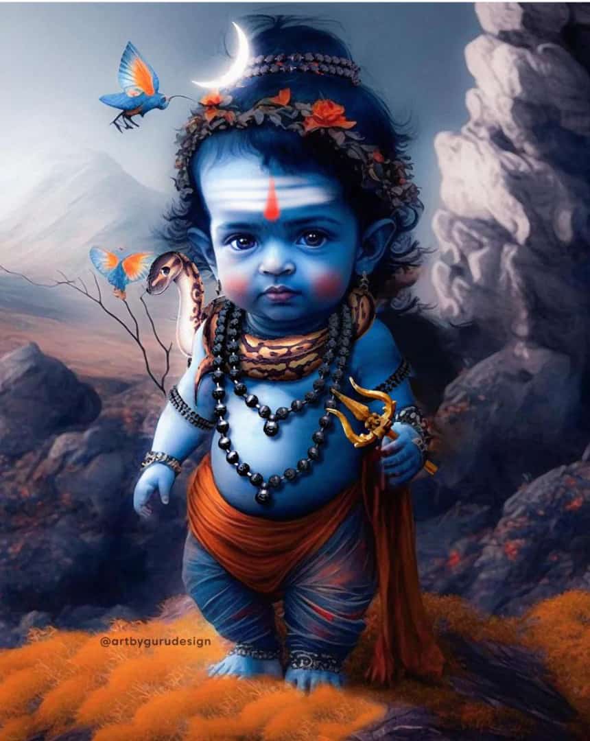 Baby Shiva Wallpapers - Top Free Baby Shiva Backgrounds - WallpaperAccess