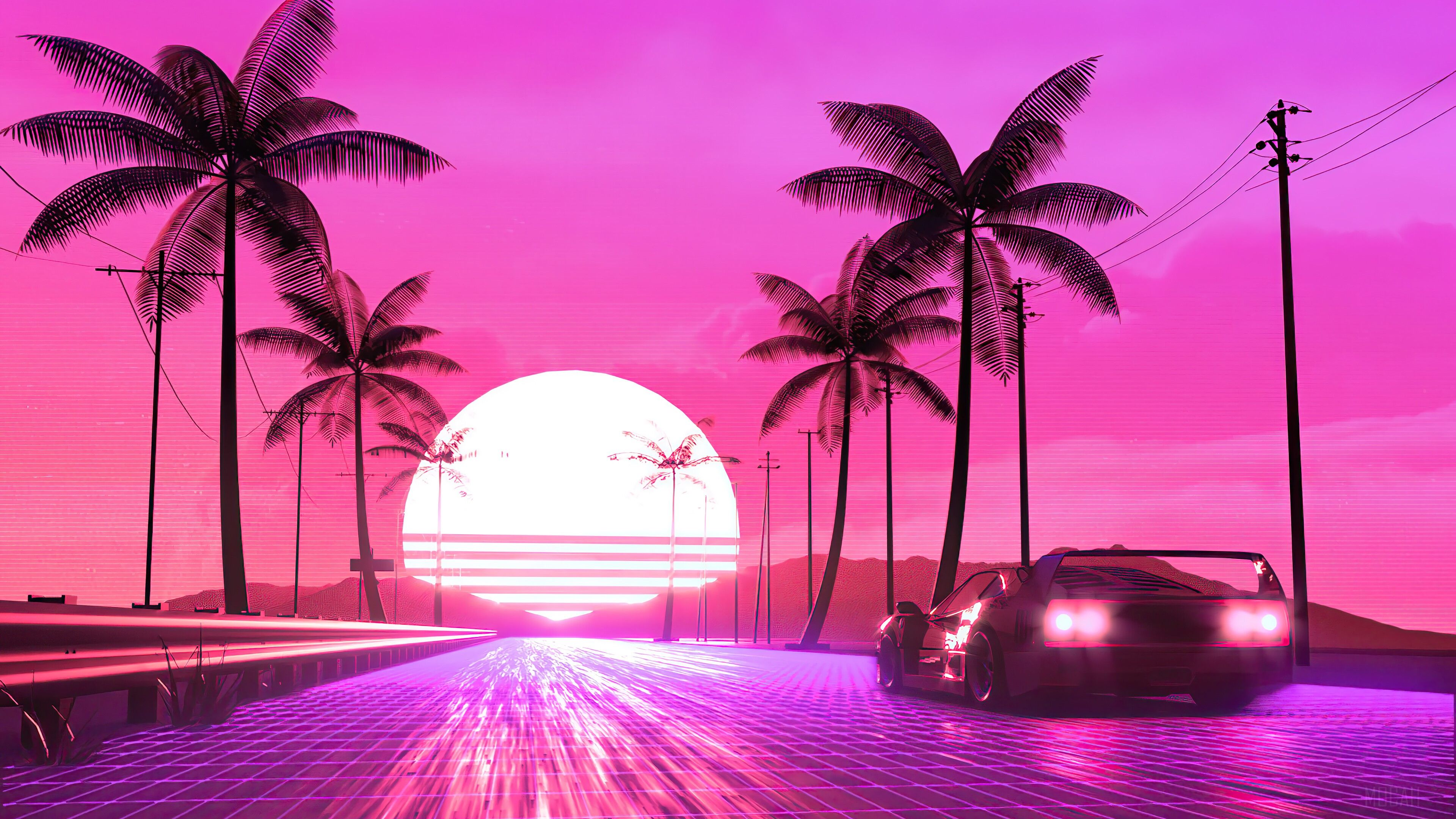 Synthwave Car Wallpapers - Top Free Synthwave Car Backgrounds ...