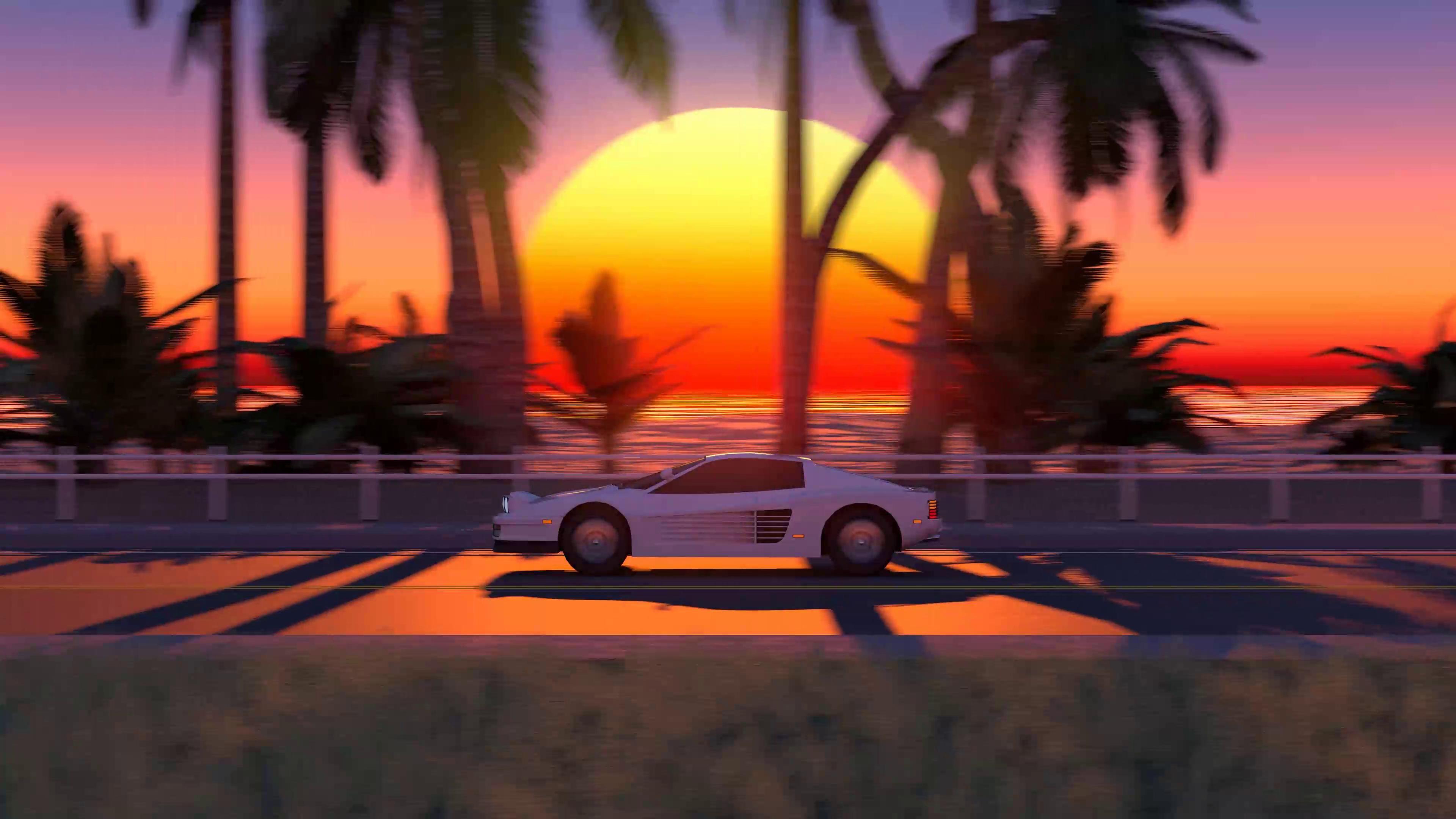 Synthwave Car Wallpapers - Top Free Synthwave Car Backgrounds ...